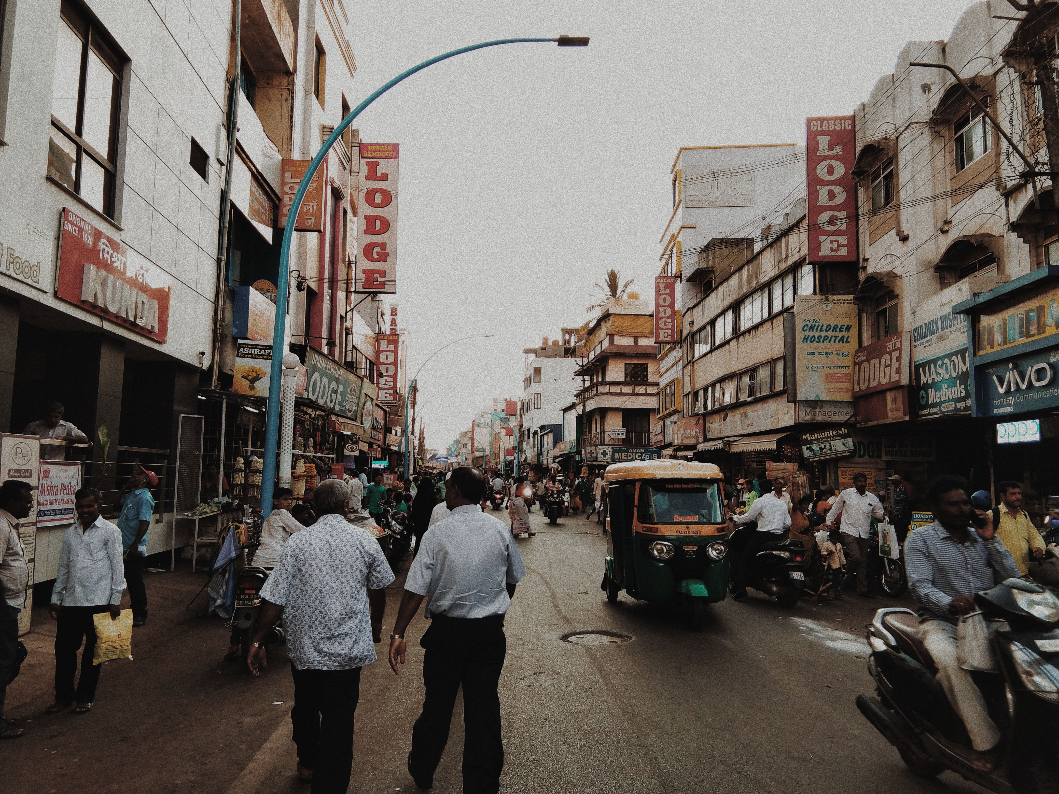 People Walking in Street · Free Stock Photo