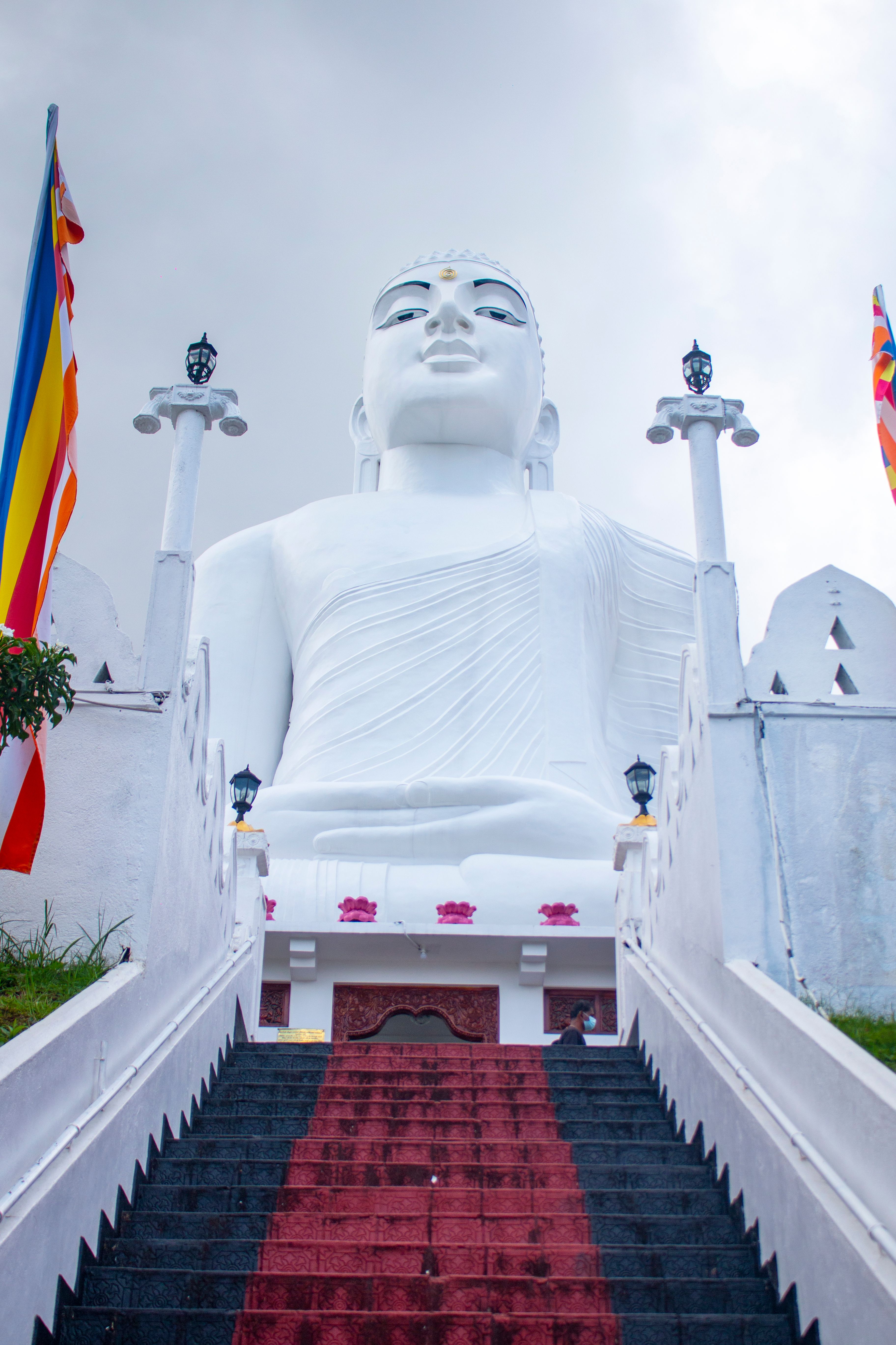 Majestic Bahiravokanda Vihara Buddha Statue in Kandy · Free Stock Photo