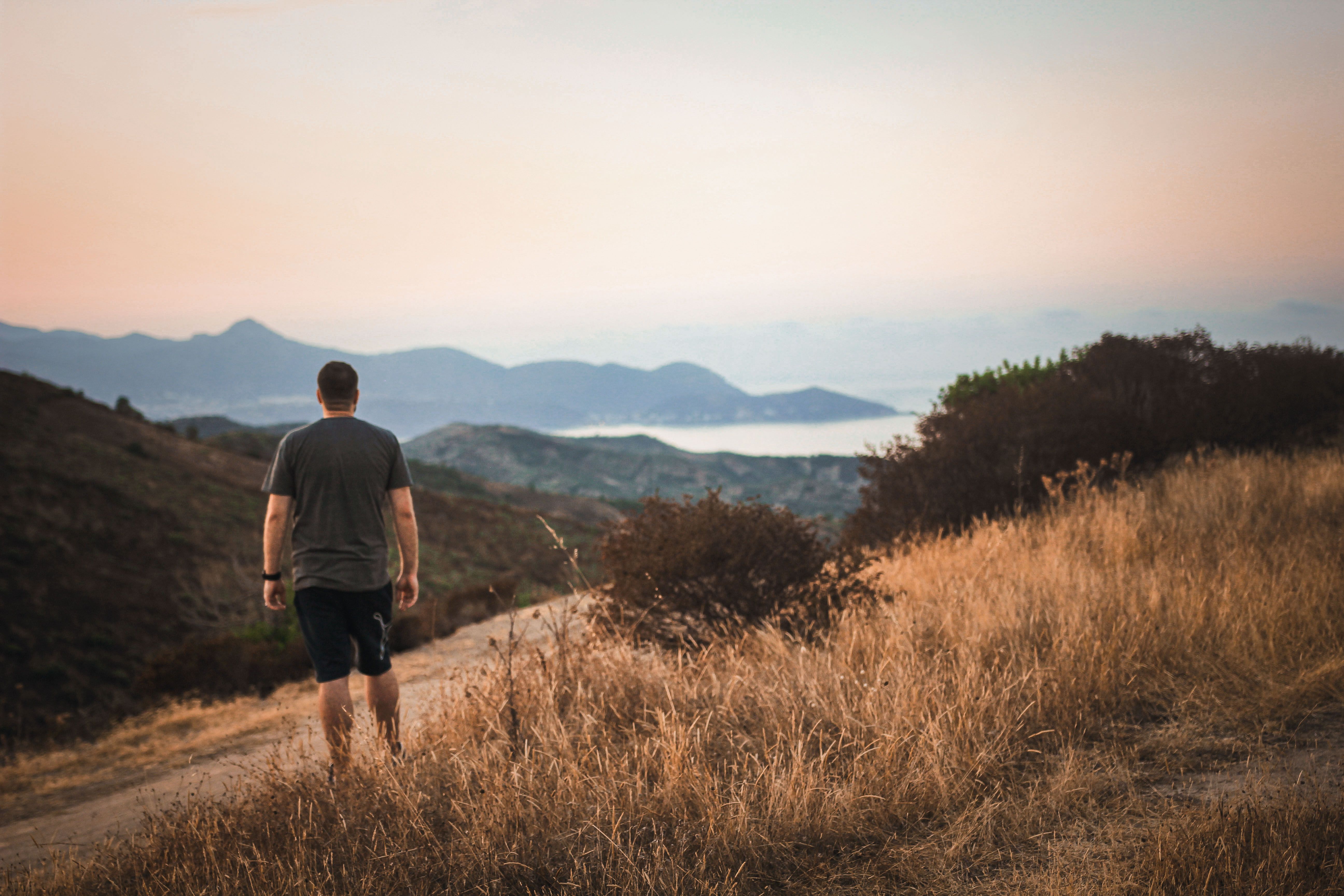 Man Standing on Road · Free Stock Photo