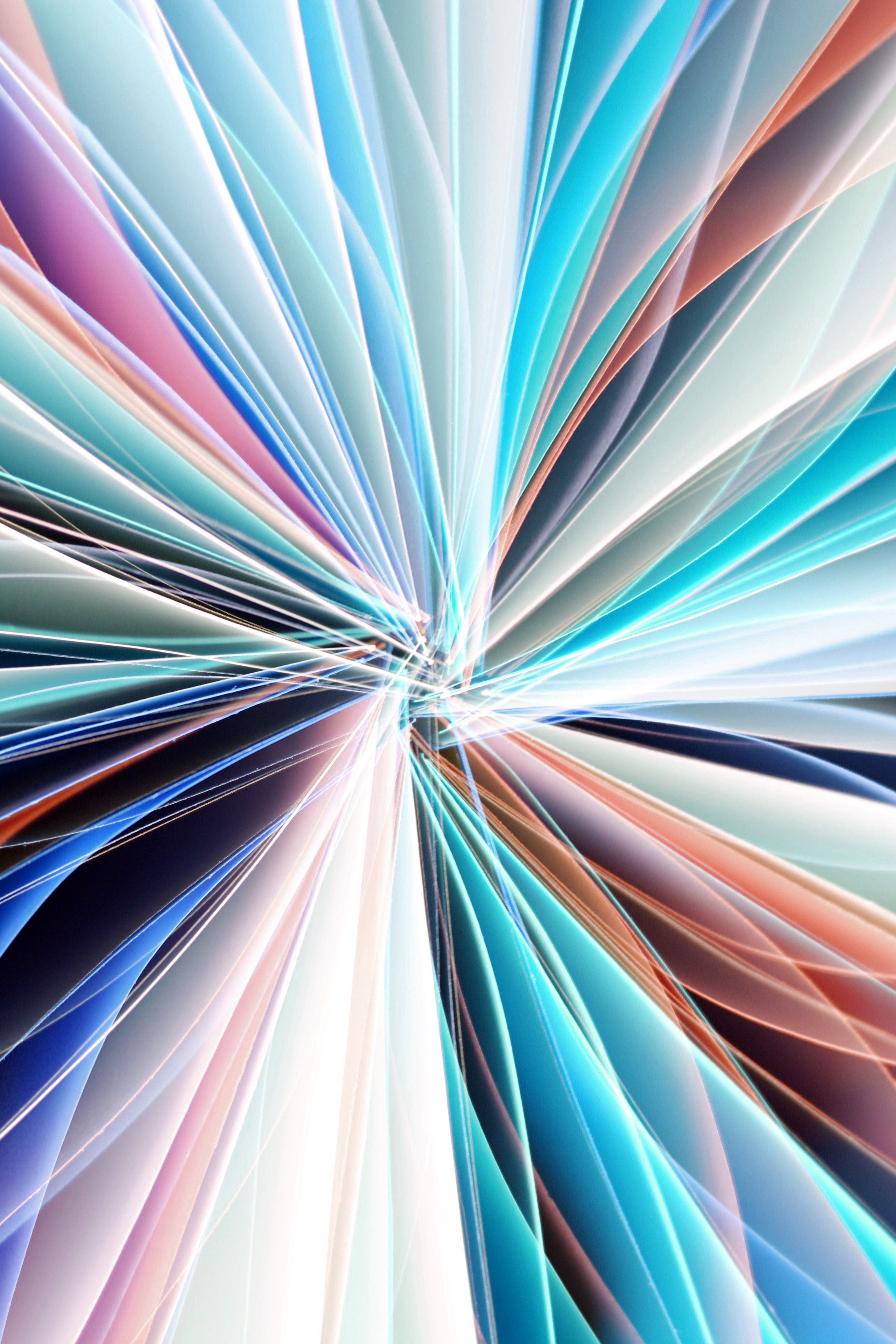 Vibrant Abstract Light Burst Artwork · Free Stock Photo