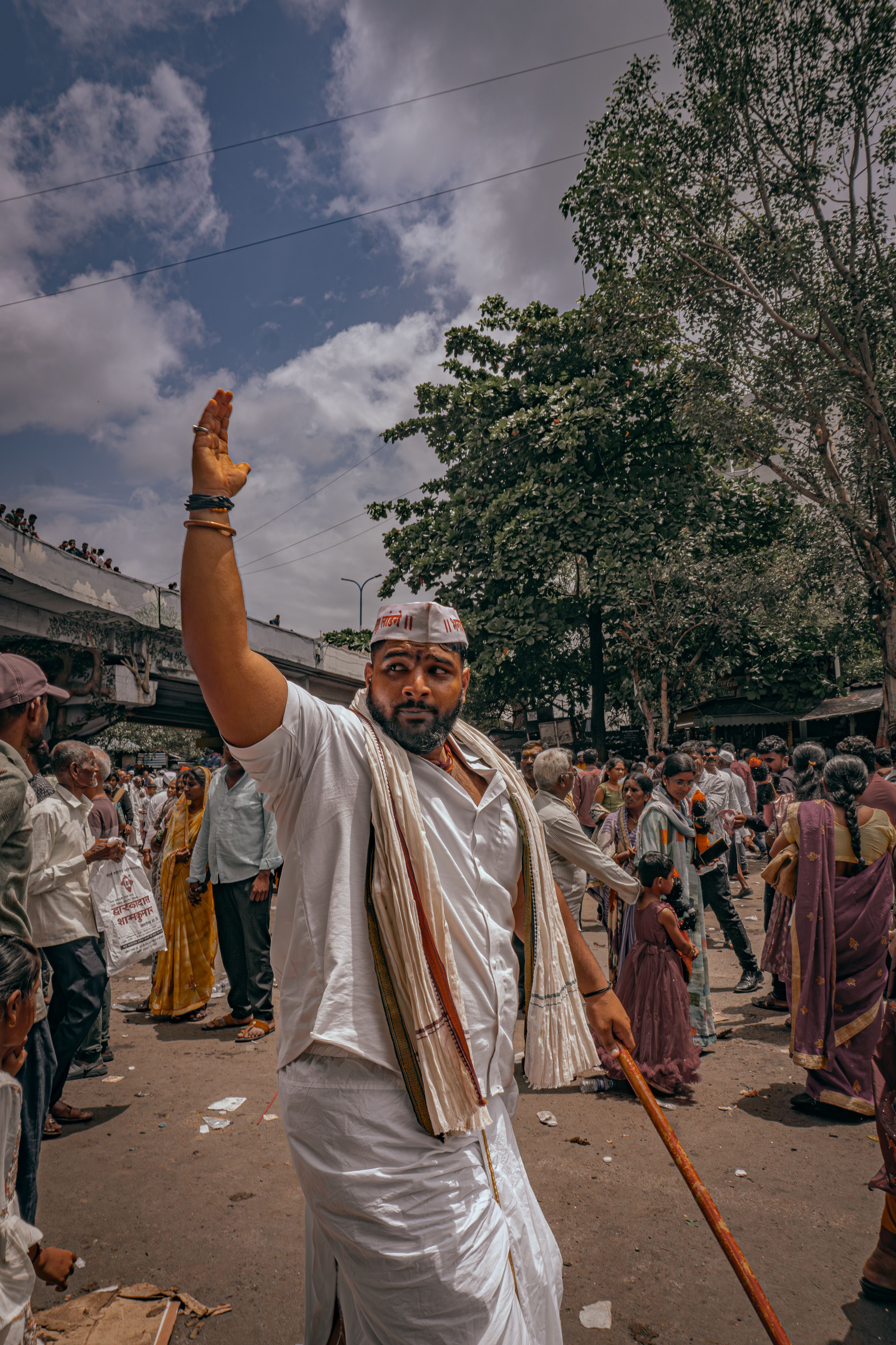 Vibrant Cultural Procession in Pune, India · Free Stock Photo