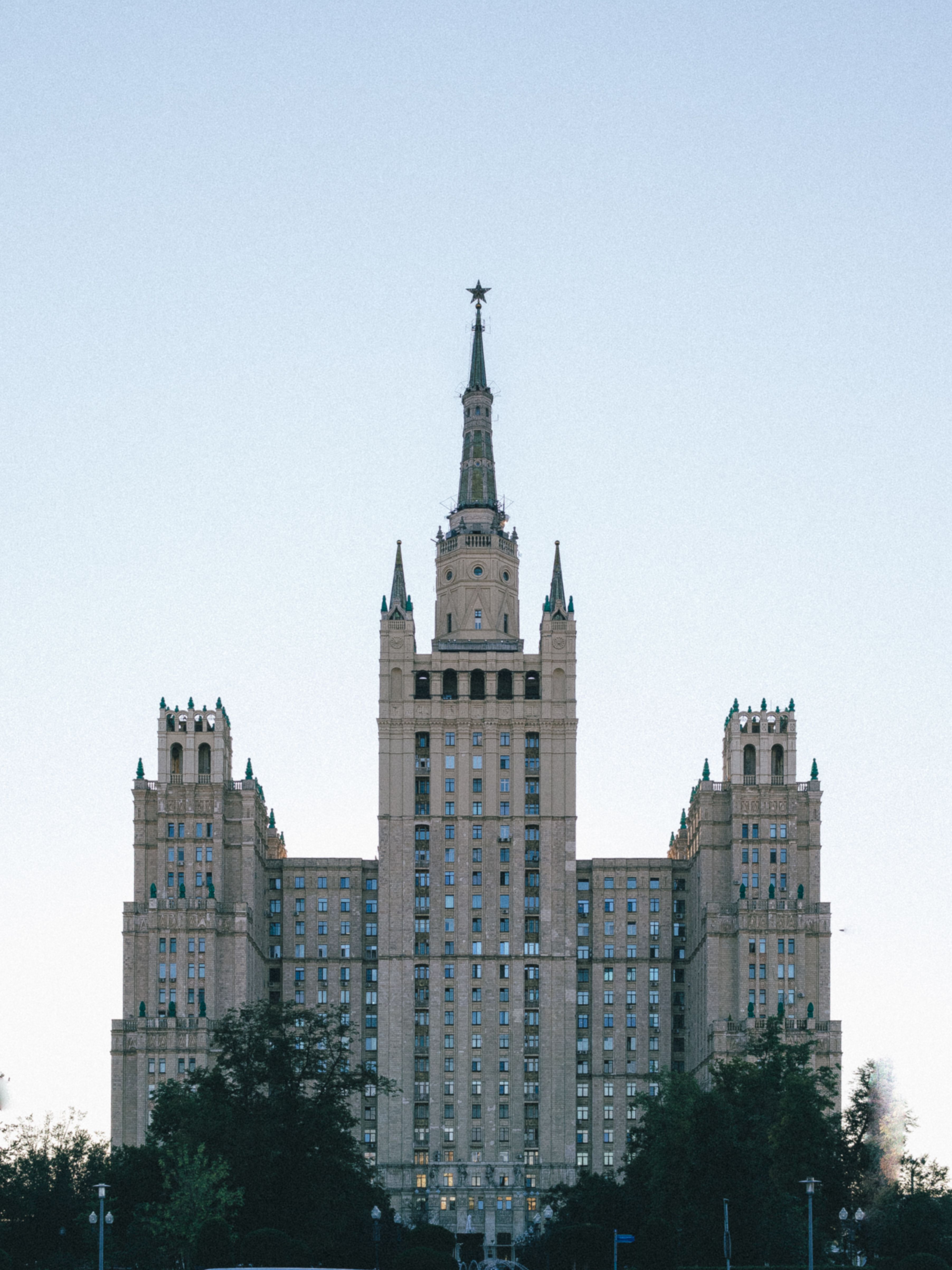 Iconic Stalinist Architecture in Moscow, Russia · Free Stock Photo