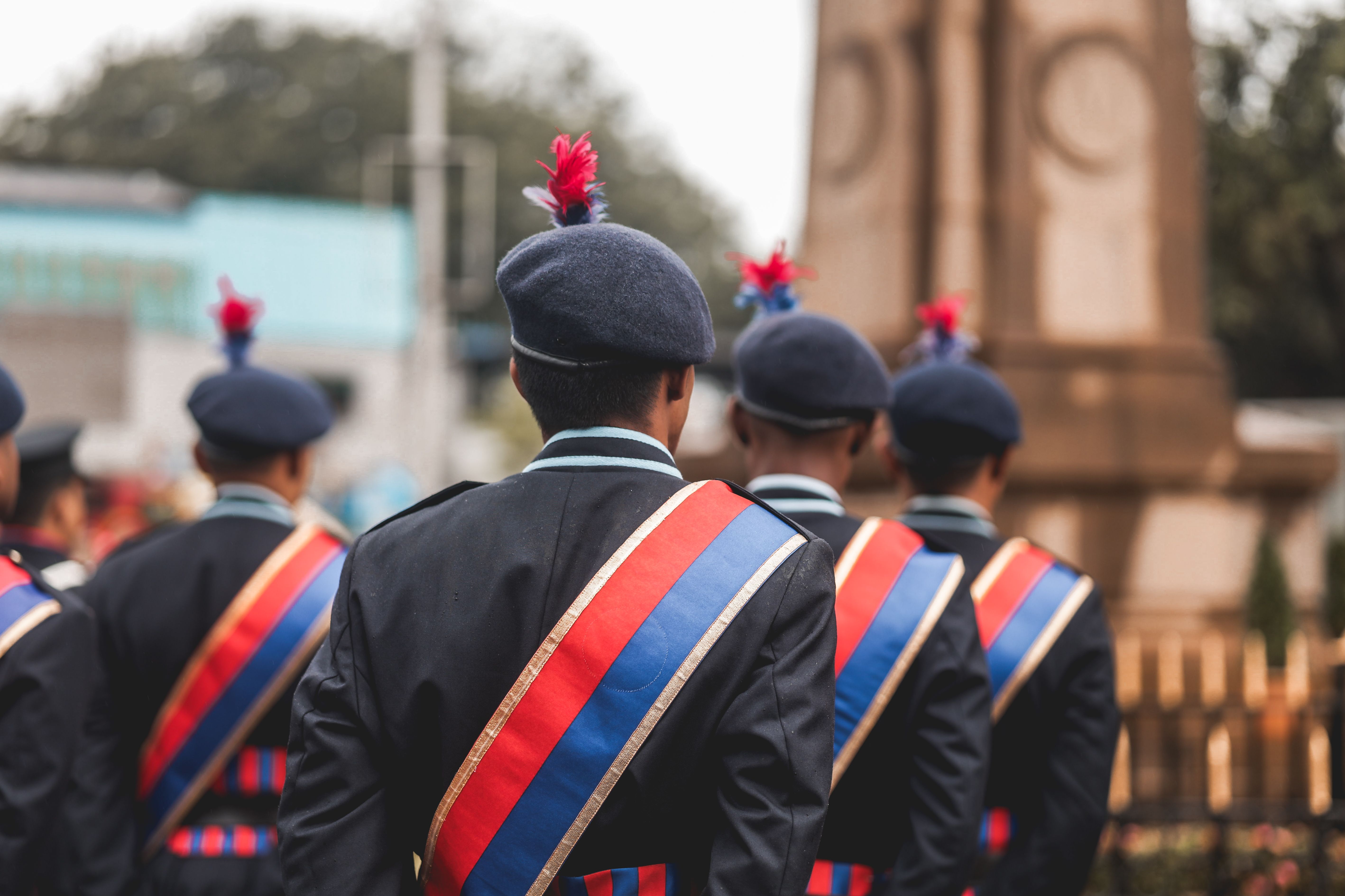 Military Parade in Formal Uniforms · Free Stock Photo