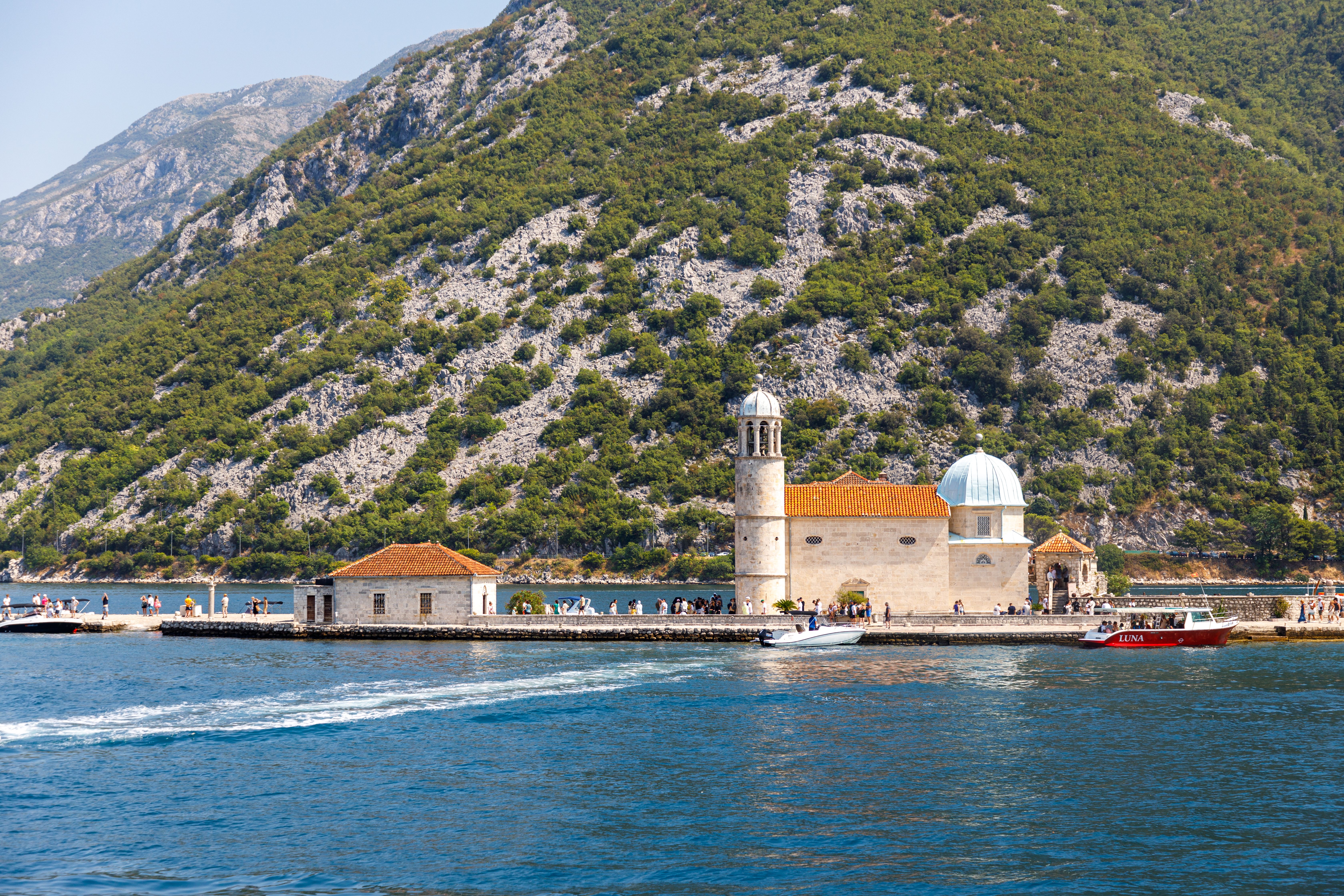 Isla De San Jorge Y Nuestra Señora De Las Rocas, Montenegro · Foto de ...
