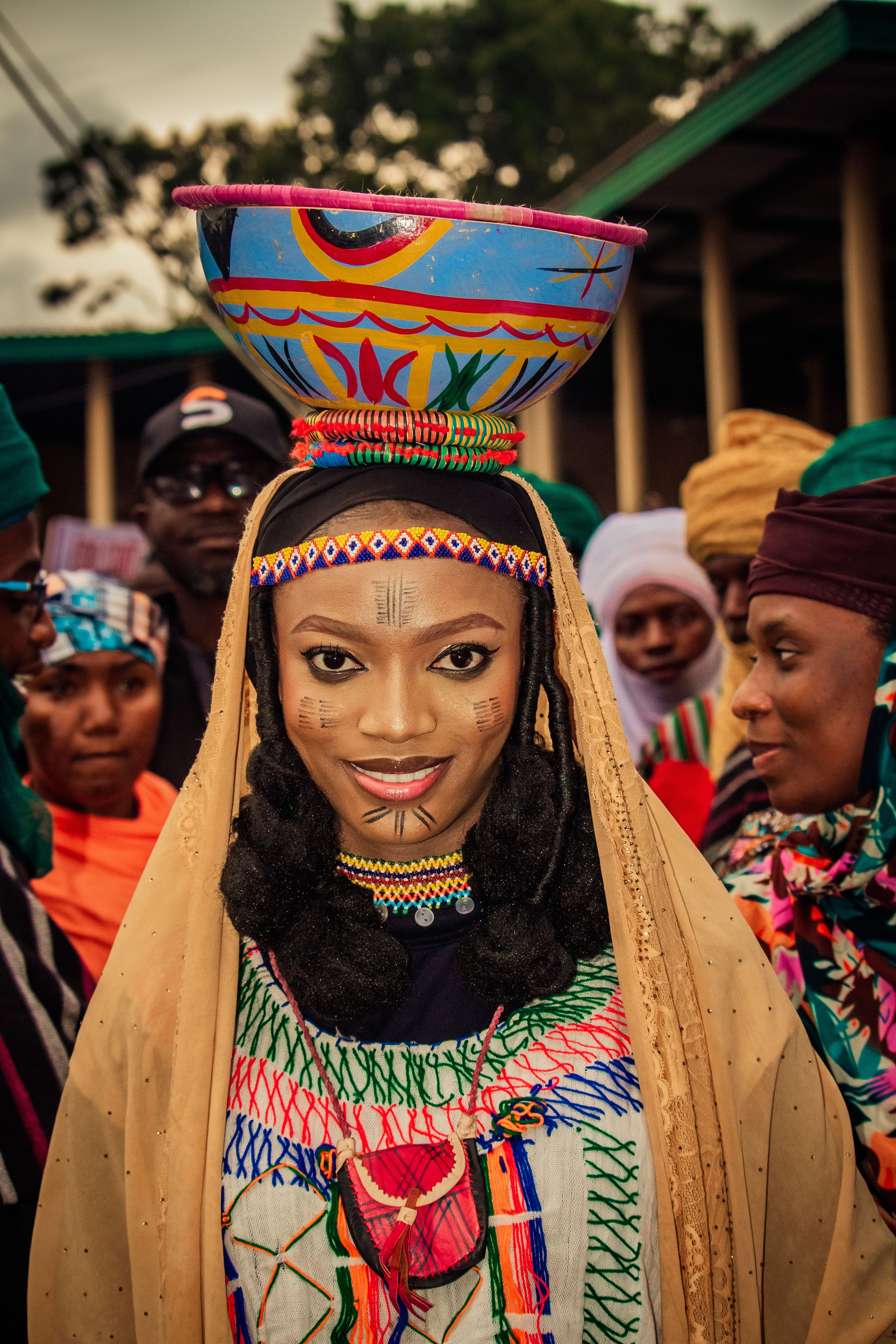 Vibrant Traditional African Celebration Parade · Free Stock Photo