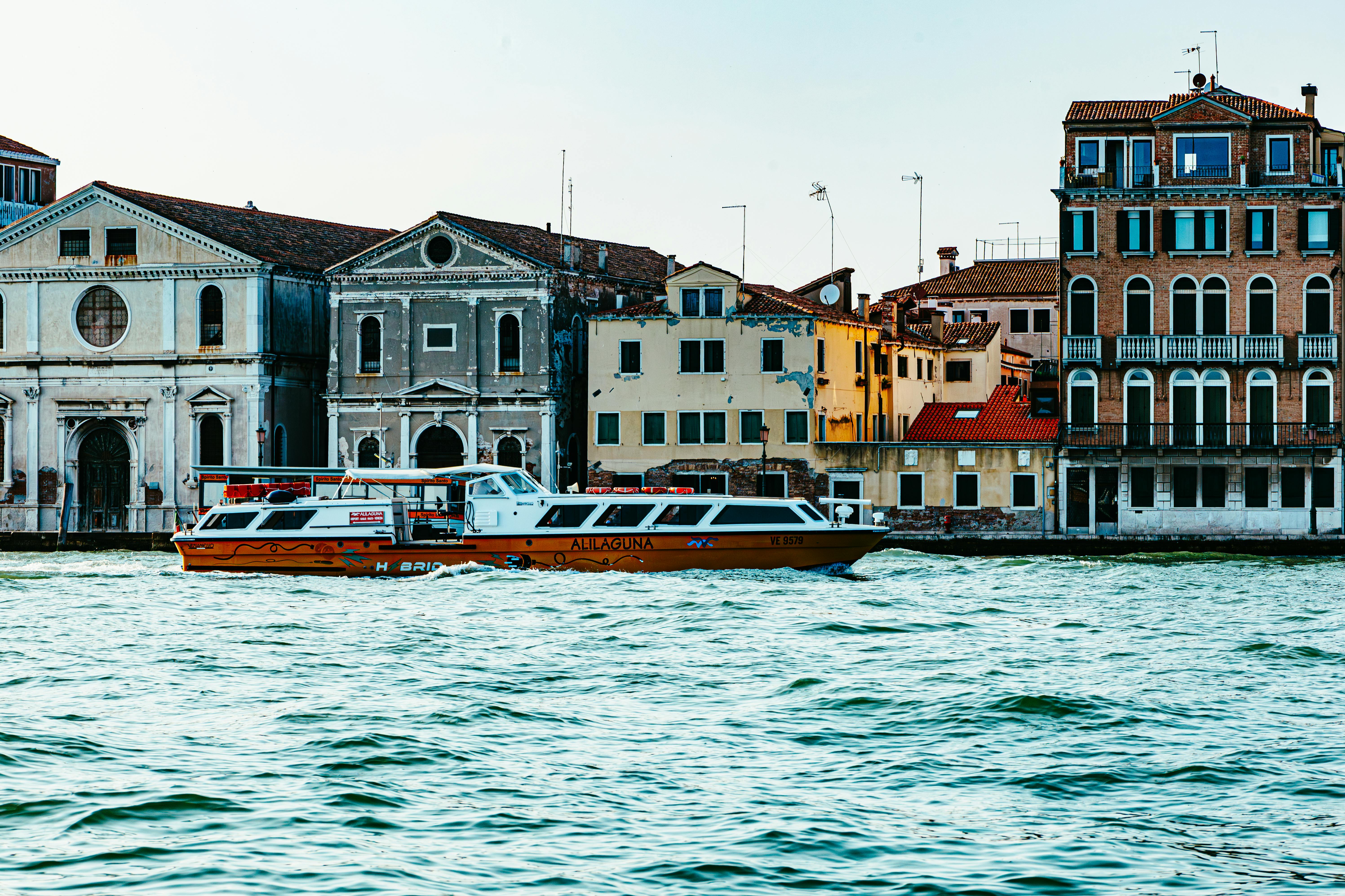 Venice Canal with Alilaguna Water Bus · Free Stock Photo