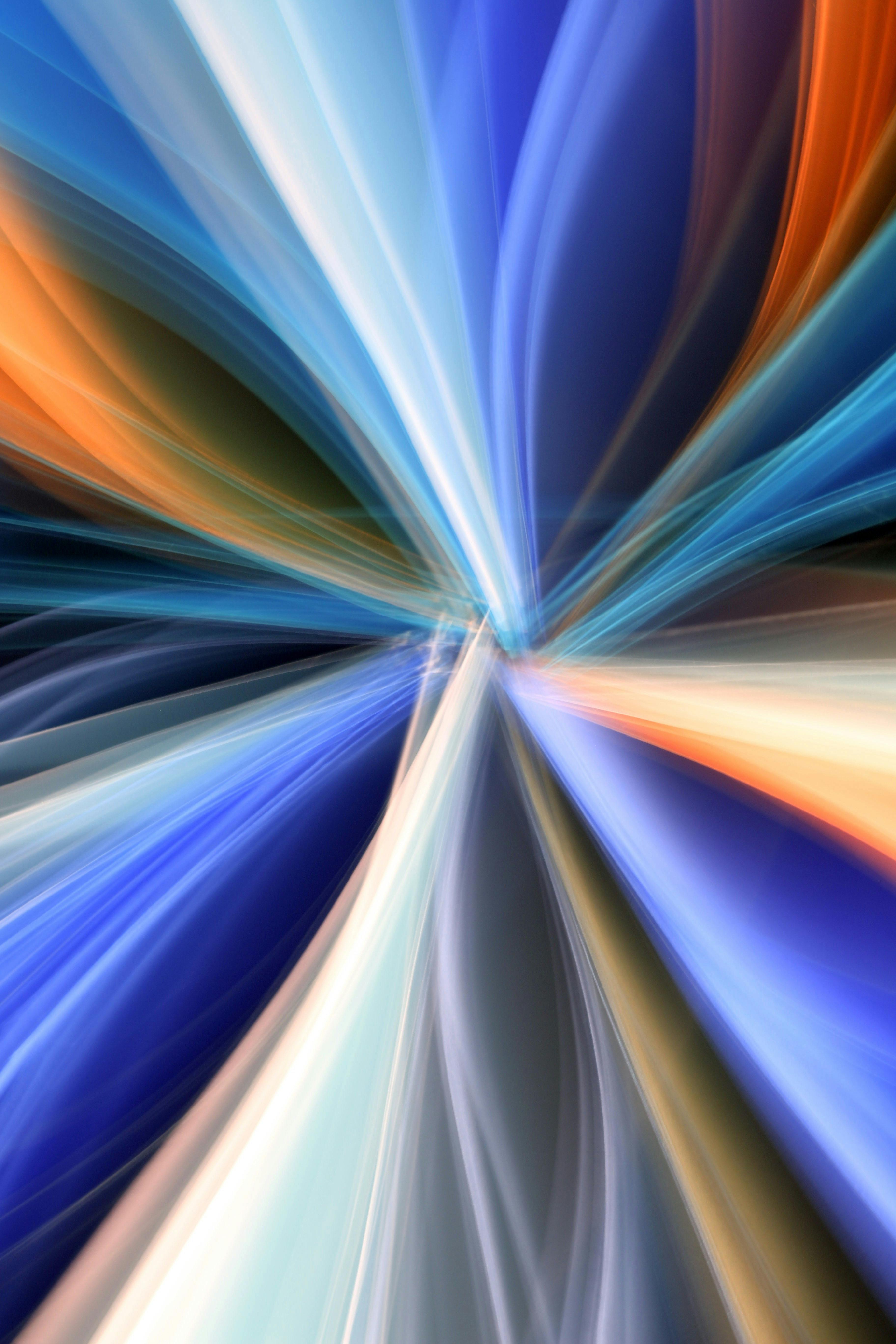 Free Dynamic abstract image with colorful light streaks creating a ...