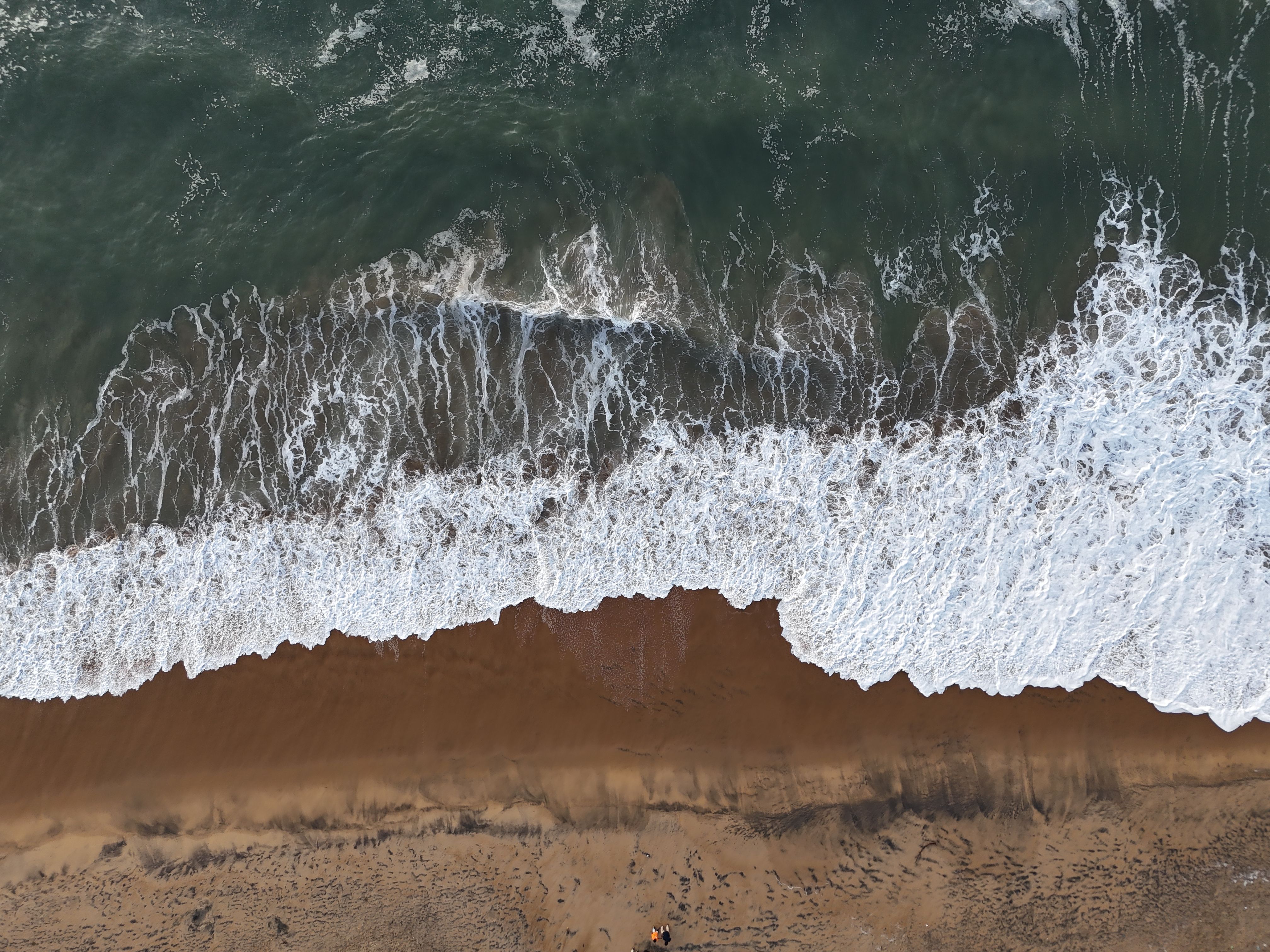 Top View Photo of Seashore · Free Stock Photo