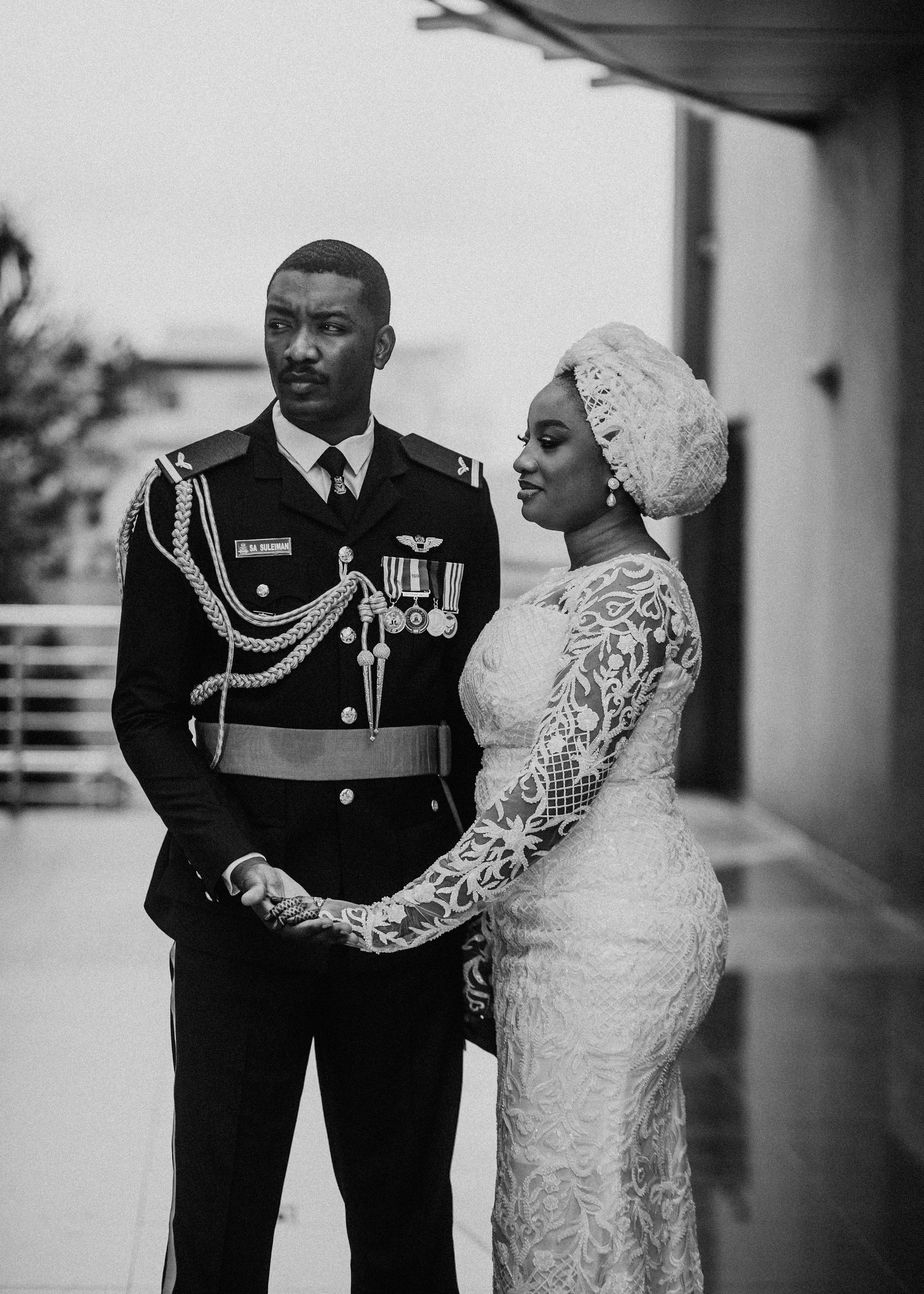 Proud Police Officer in Formal Uniform with Supportive Partner · Free ...