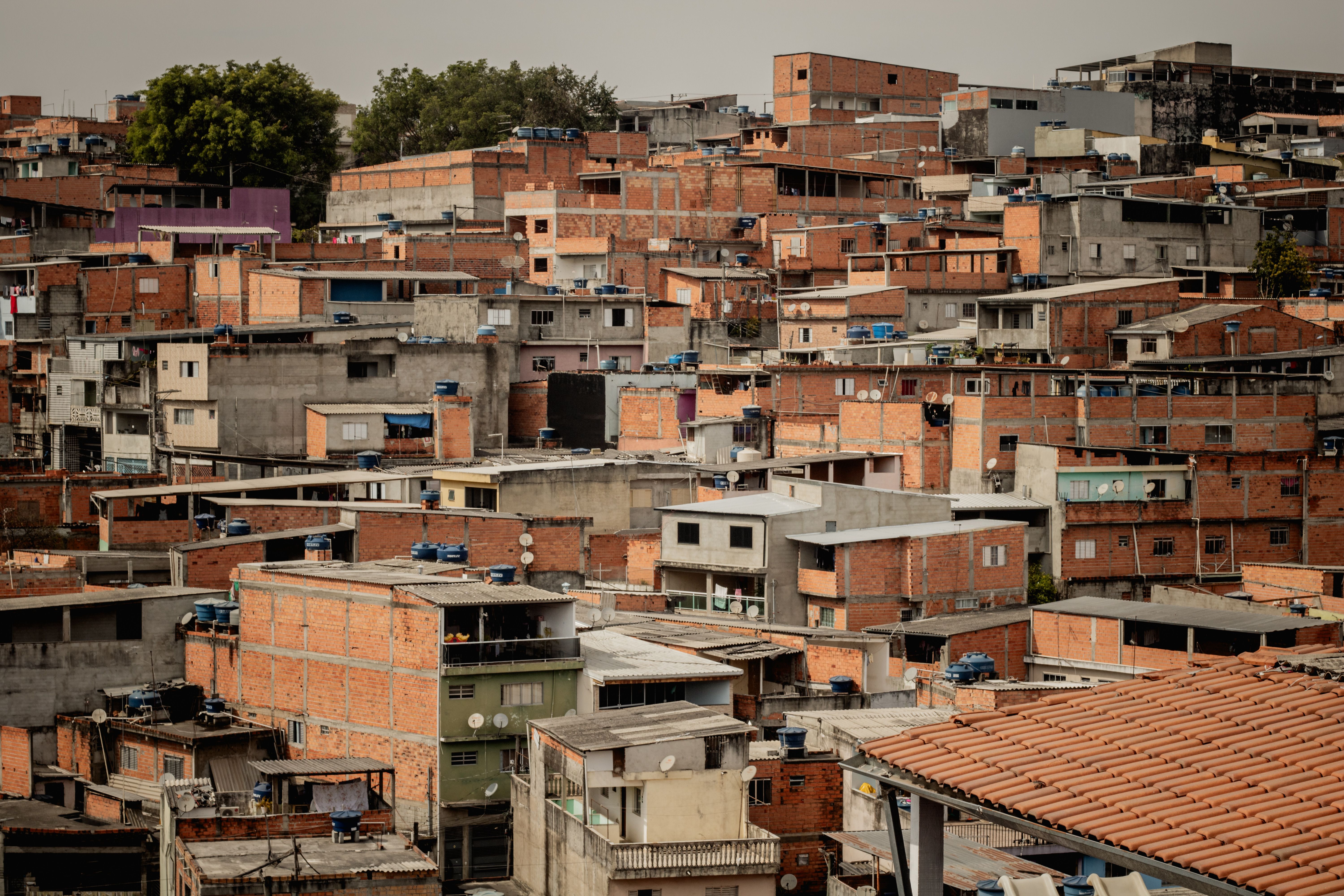 Vibrant Favela Landscape in São Paulo · Free Stock Photo