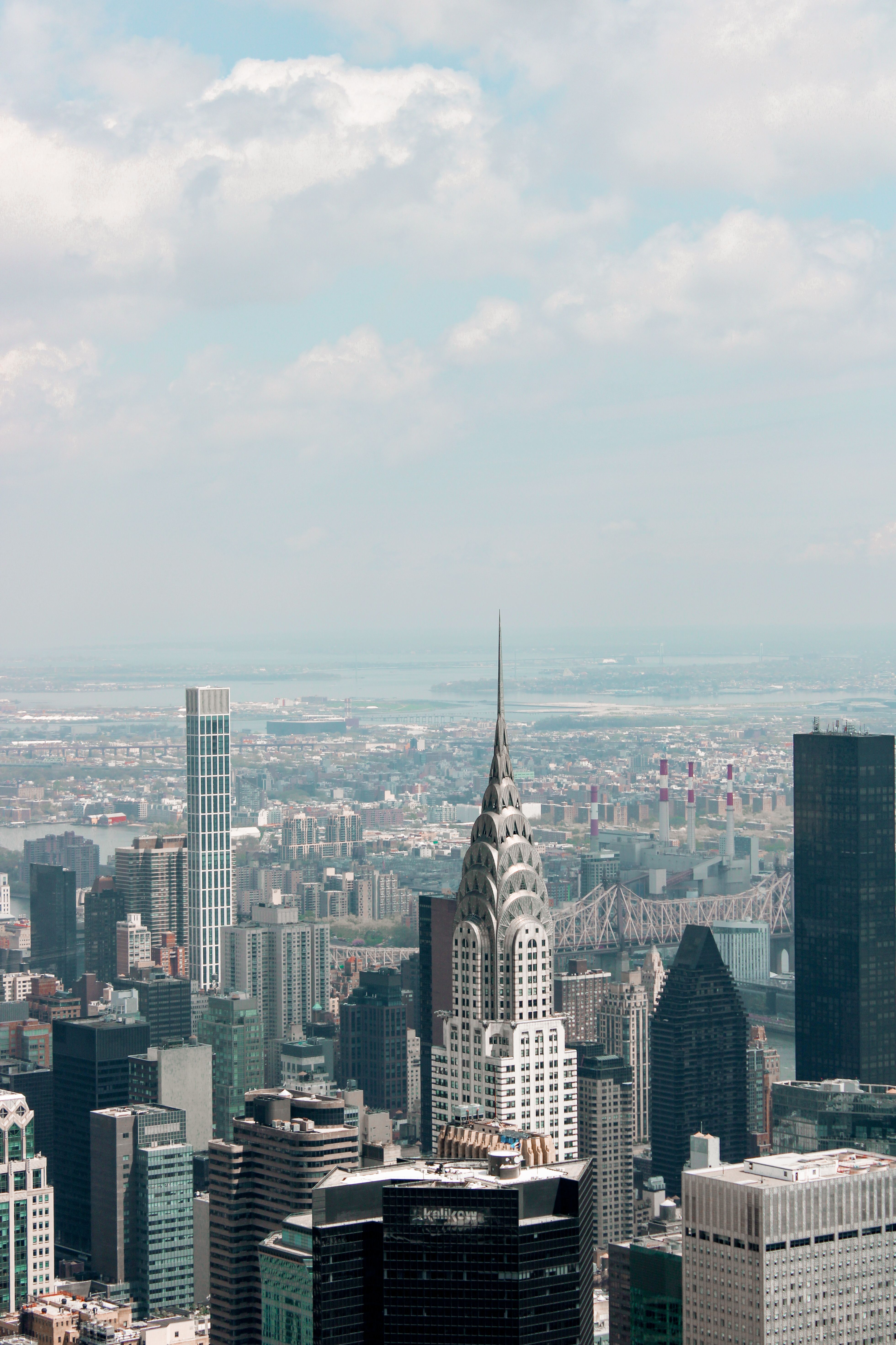 Stunning Aerial View of Chrysler Building in NYC · Free Stock Photo