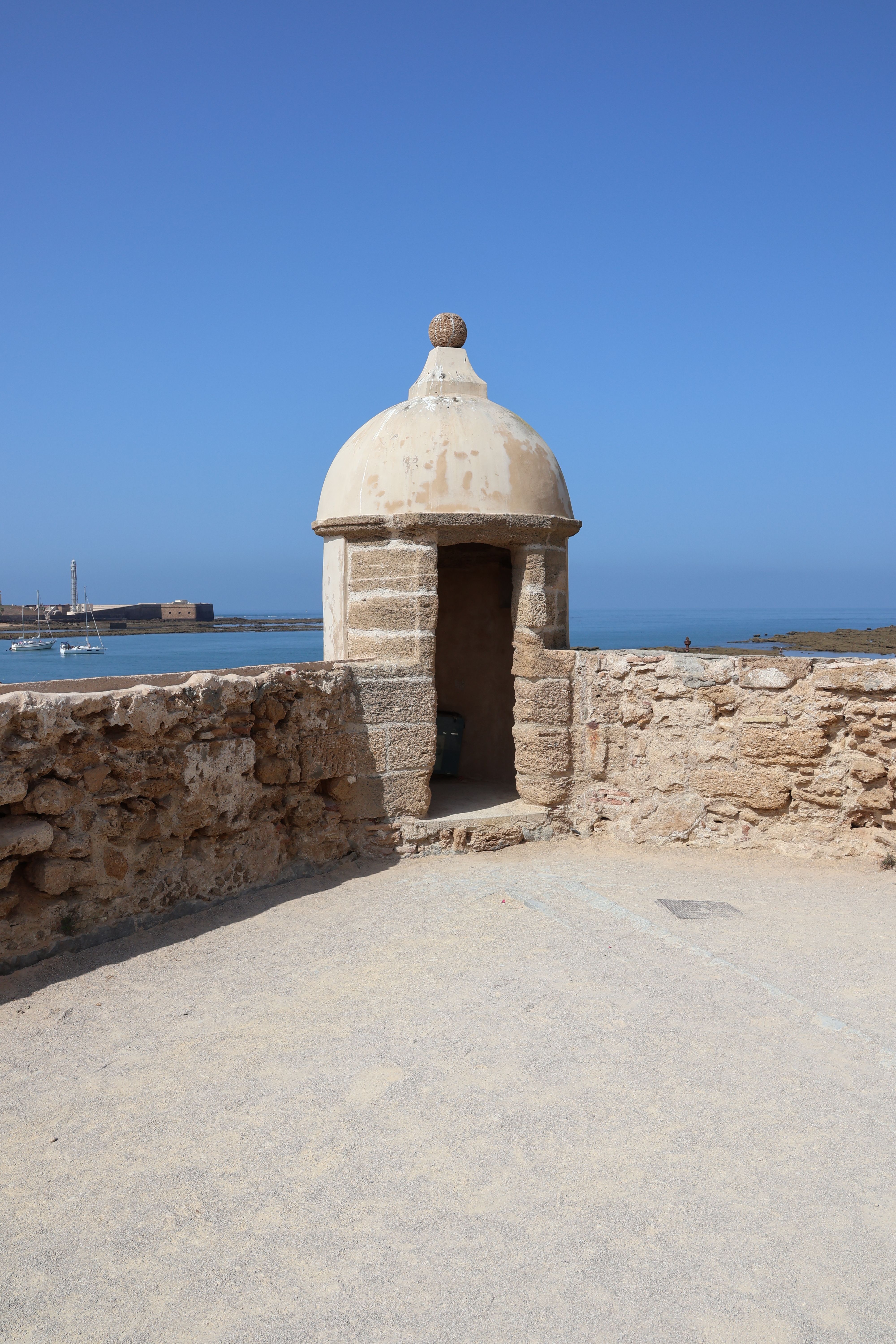 Historic Watchtower Overlooking Cádiz Bay · Free Stock Photo