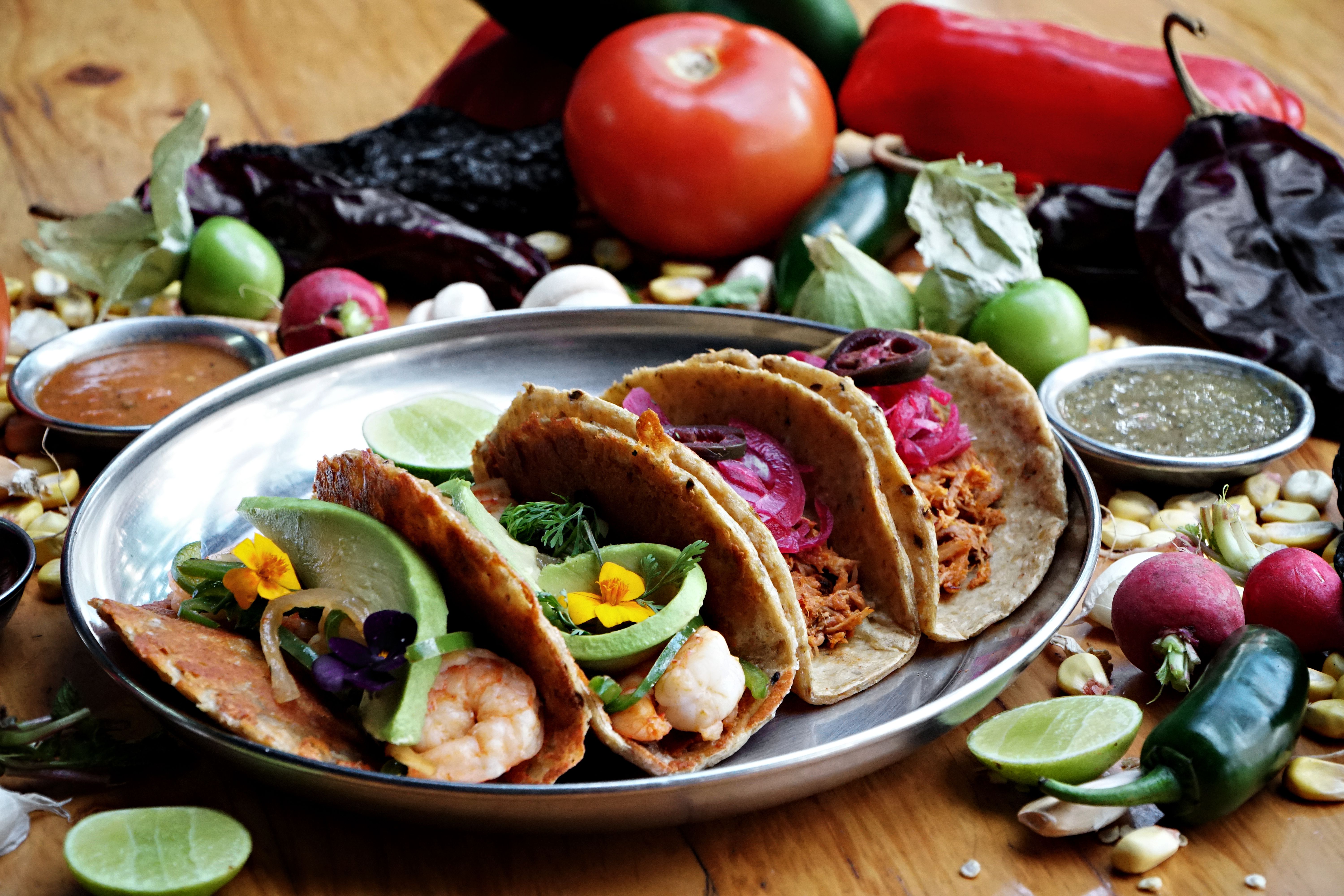 Delicious Mexican Tacos with Fresh Ingredients · Free Stock Photo