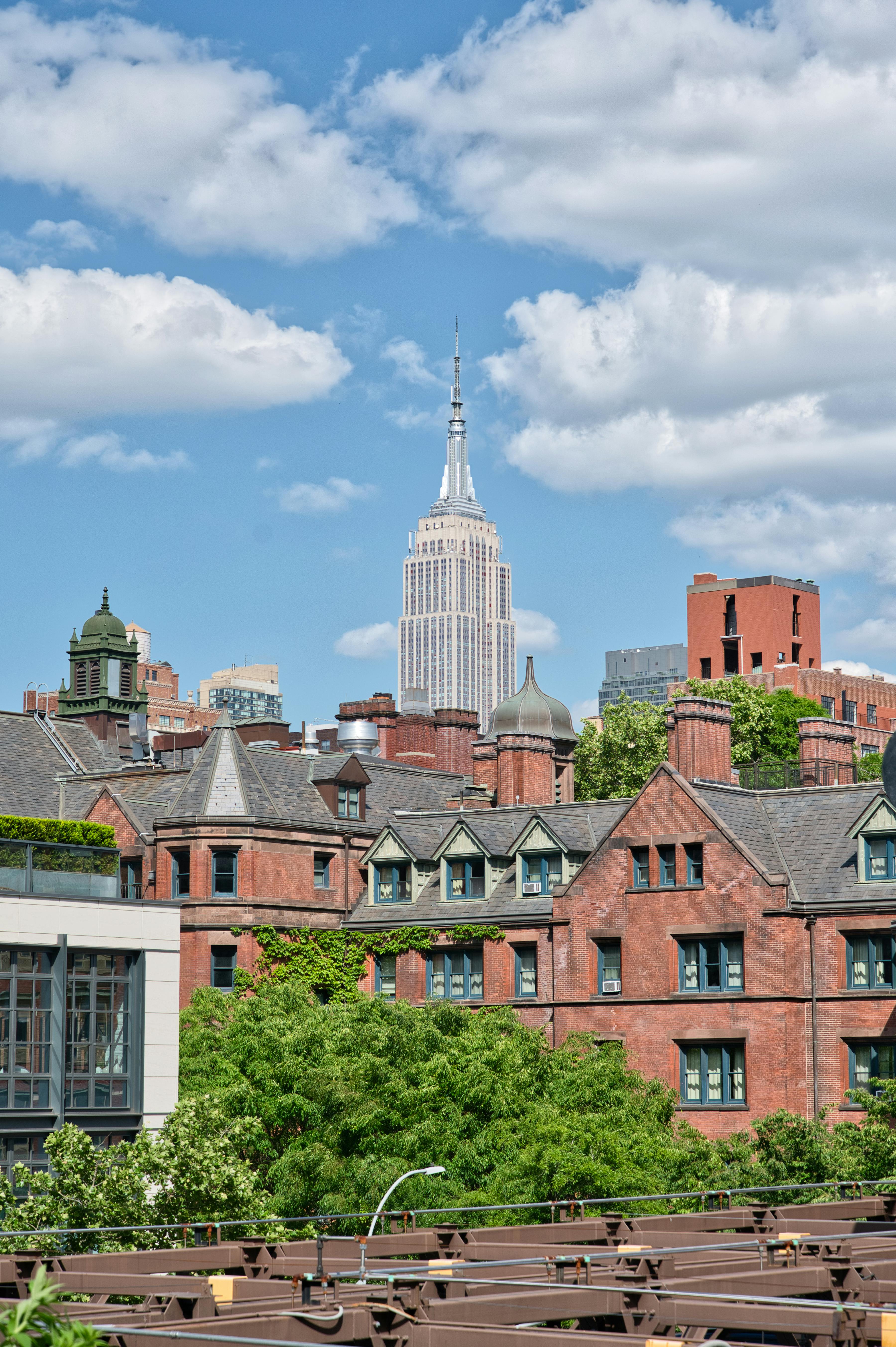 Empire State Building Amidst New York Architecture · Free Stock Photo