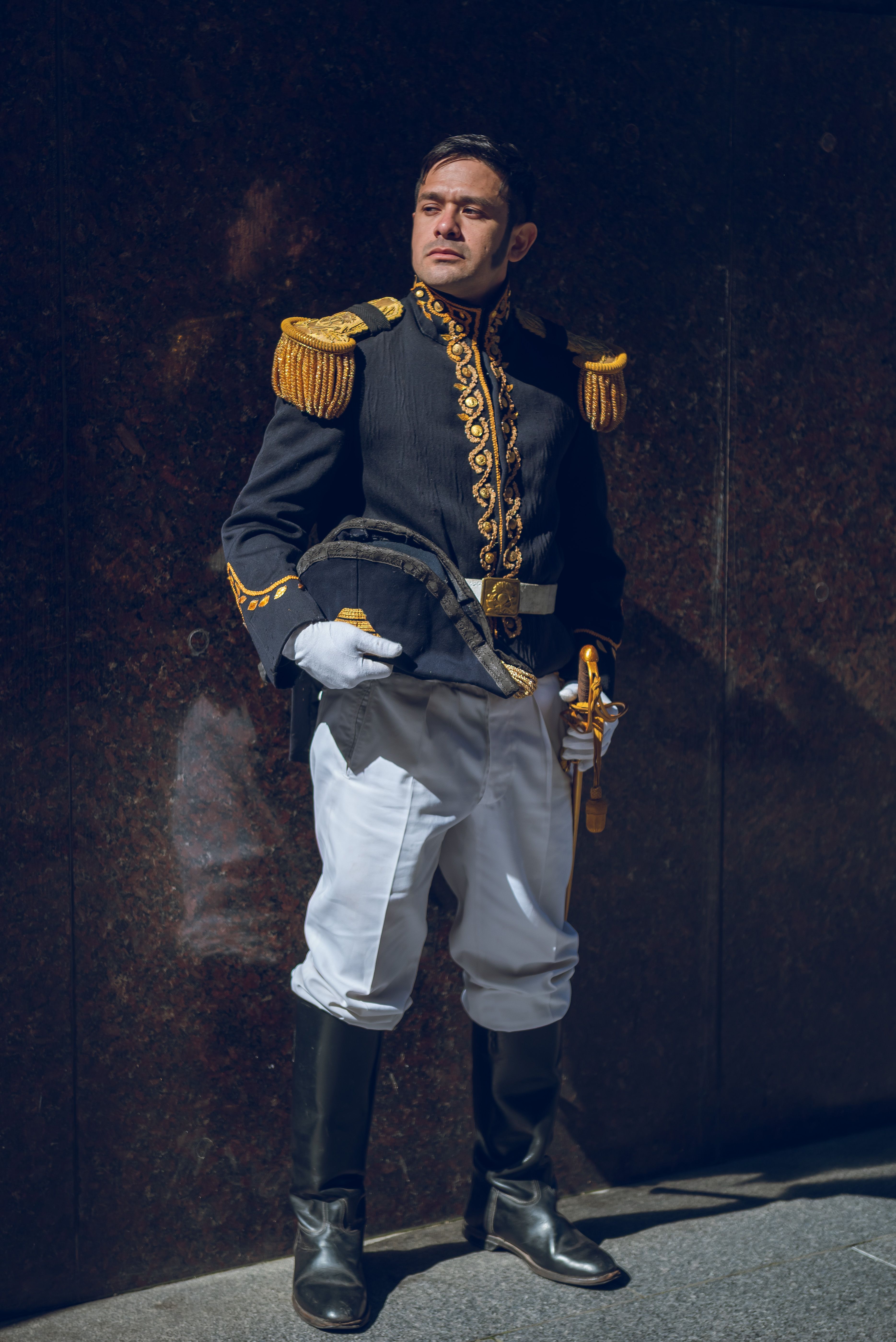 Napoleonic Era Soldier in Historical Uniform · Free Stock Photo