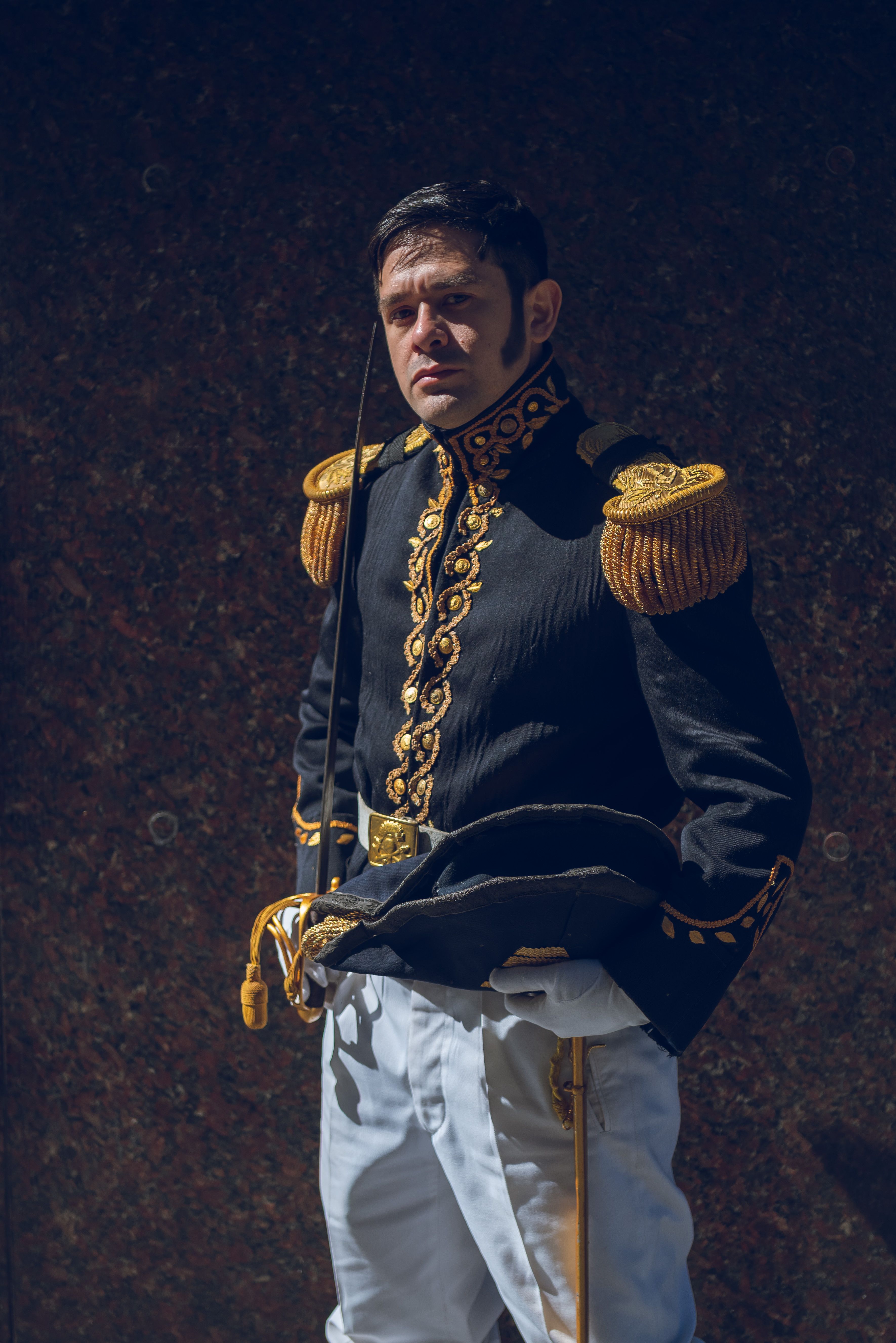Napoleonic Era Soldier in Historical Uniform · Free Stock Photo