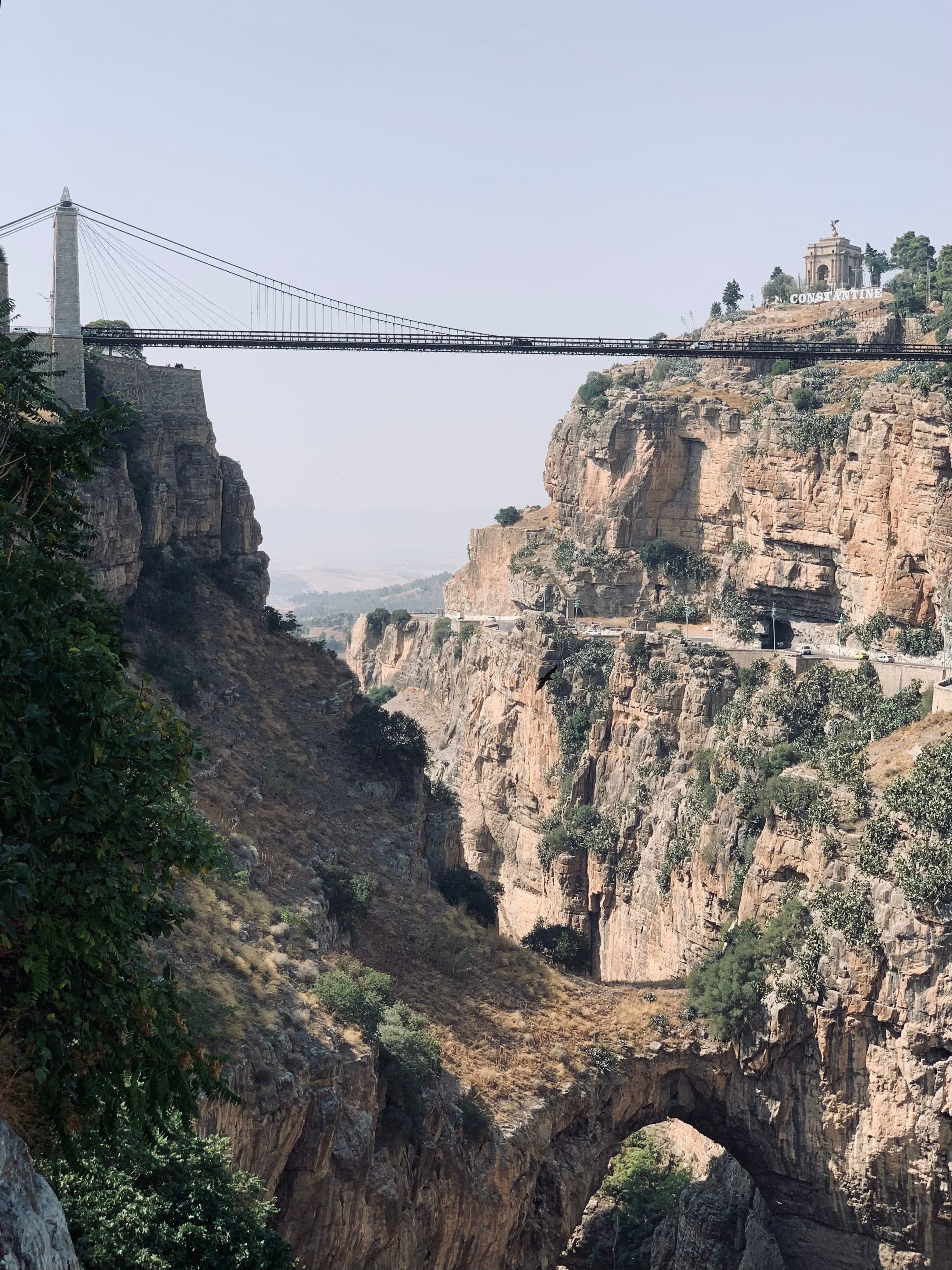 Stunning View of the Constantine Bridge in Algeria · Free Stock Photo