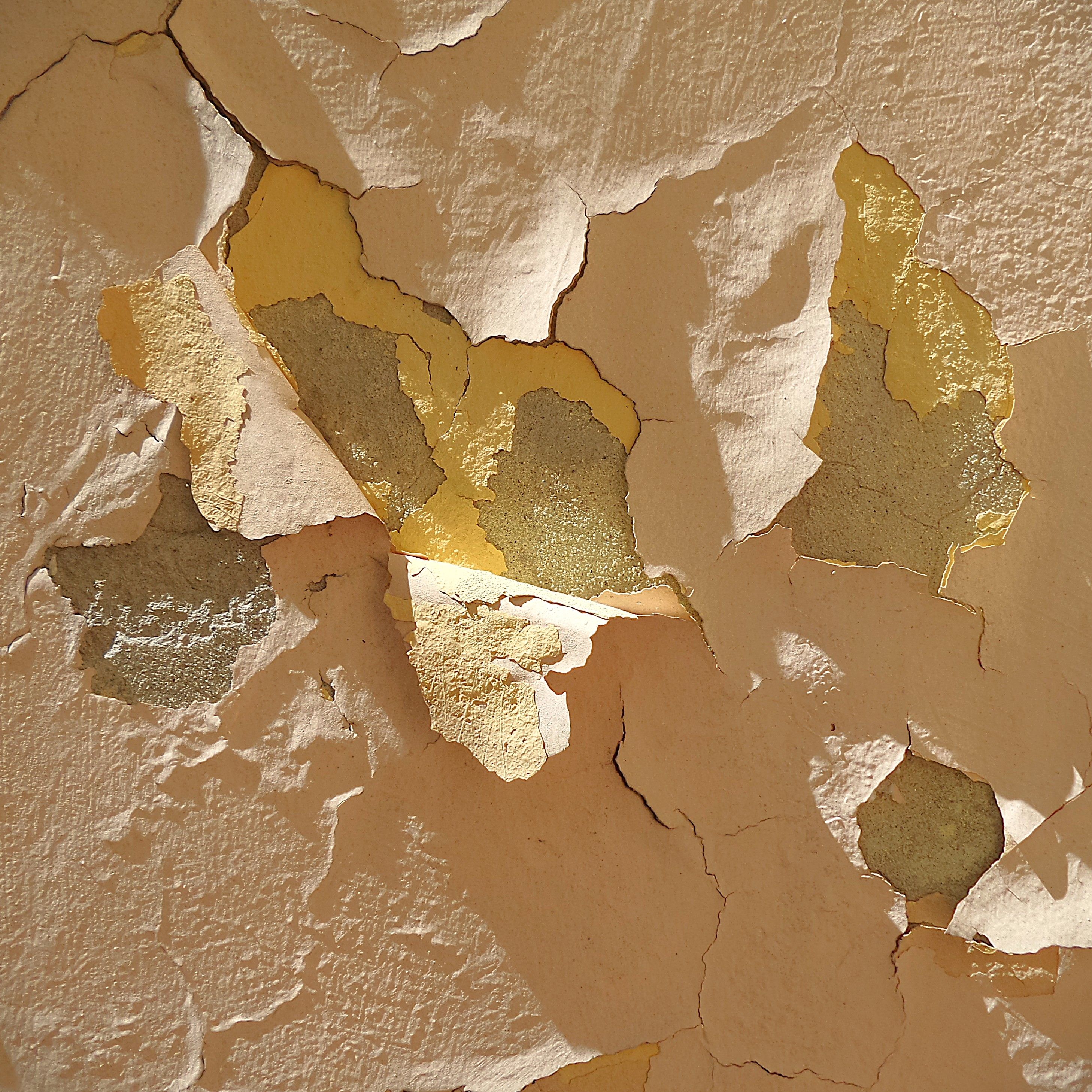 Textured Peeling Paint on Old Wall Surface · Free Stock Photo