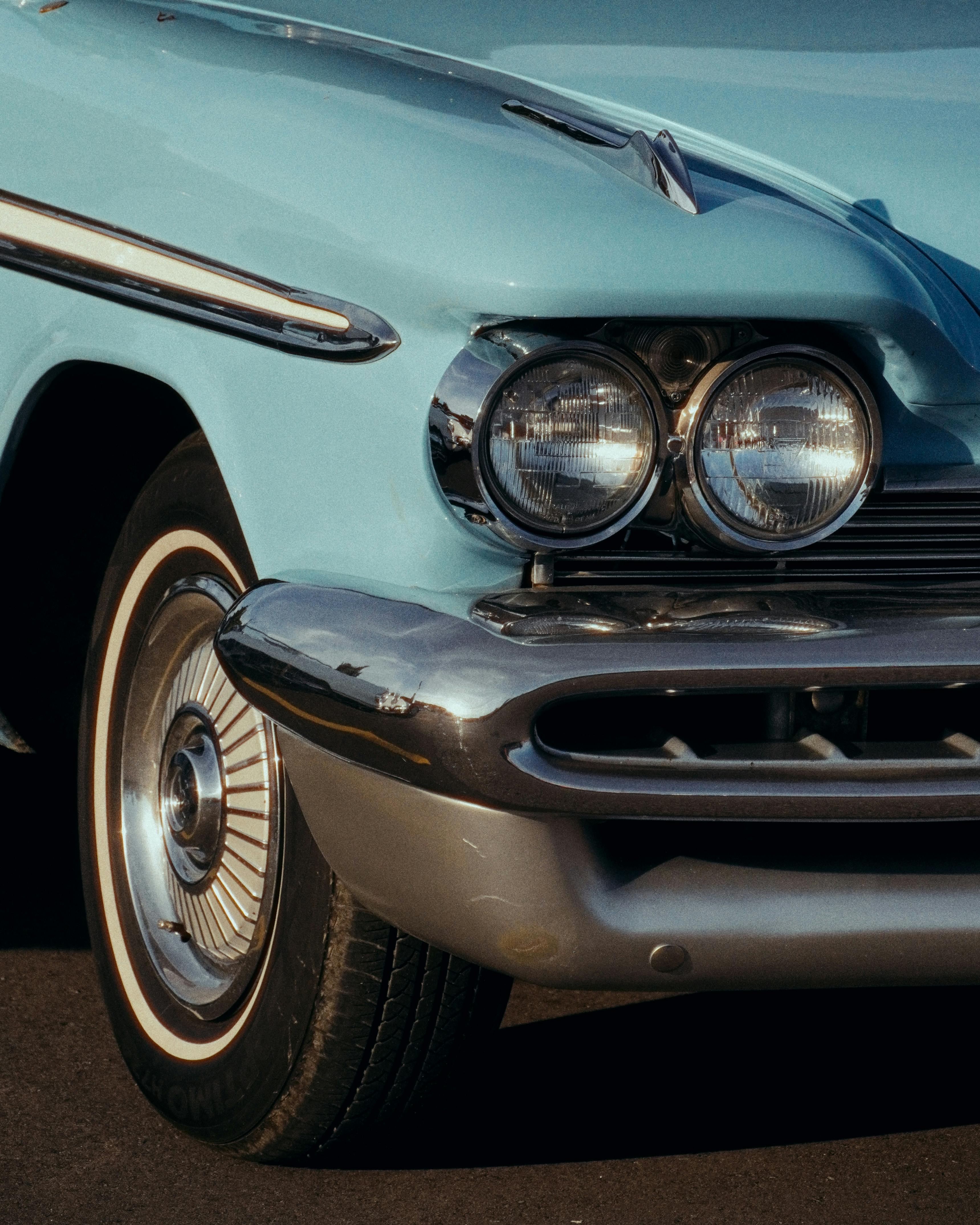 White Vehicle in Road Close-up Photography · Free Stock Photo