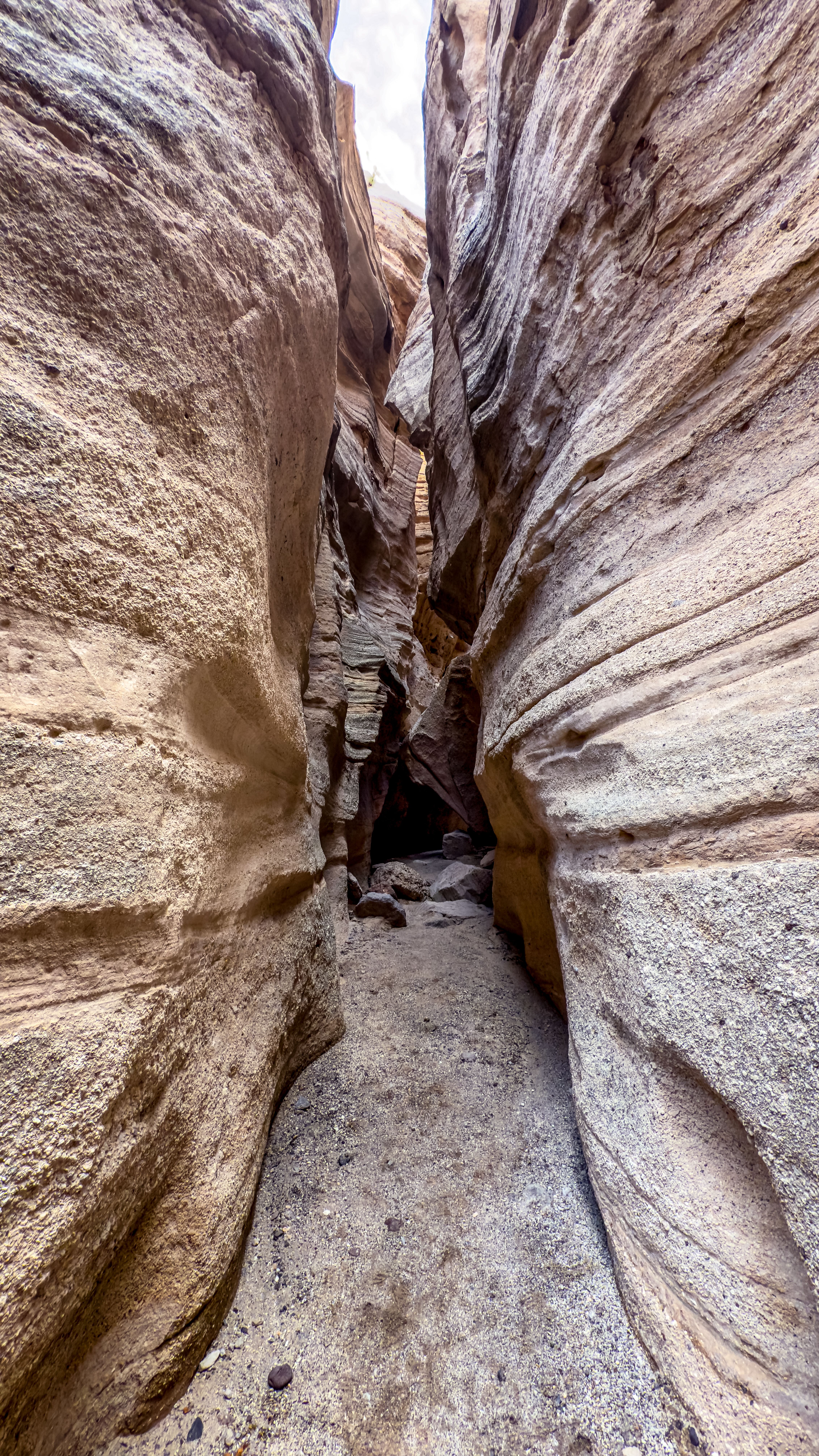 Scenic Slot Canyon Path at Kasha-Katuwe Tent Rocks · Free Stock Photo