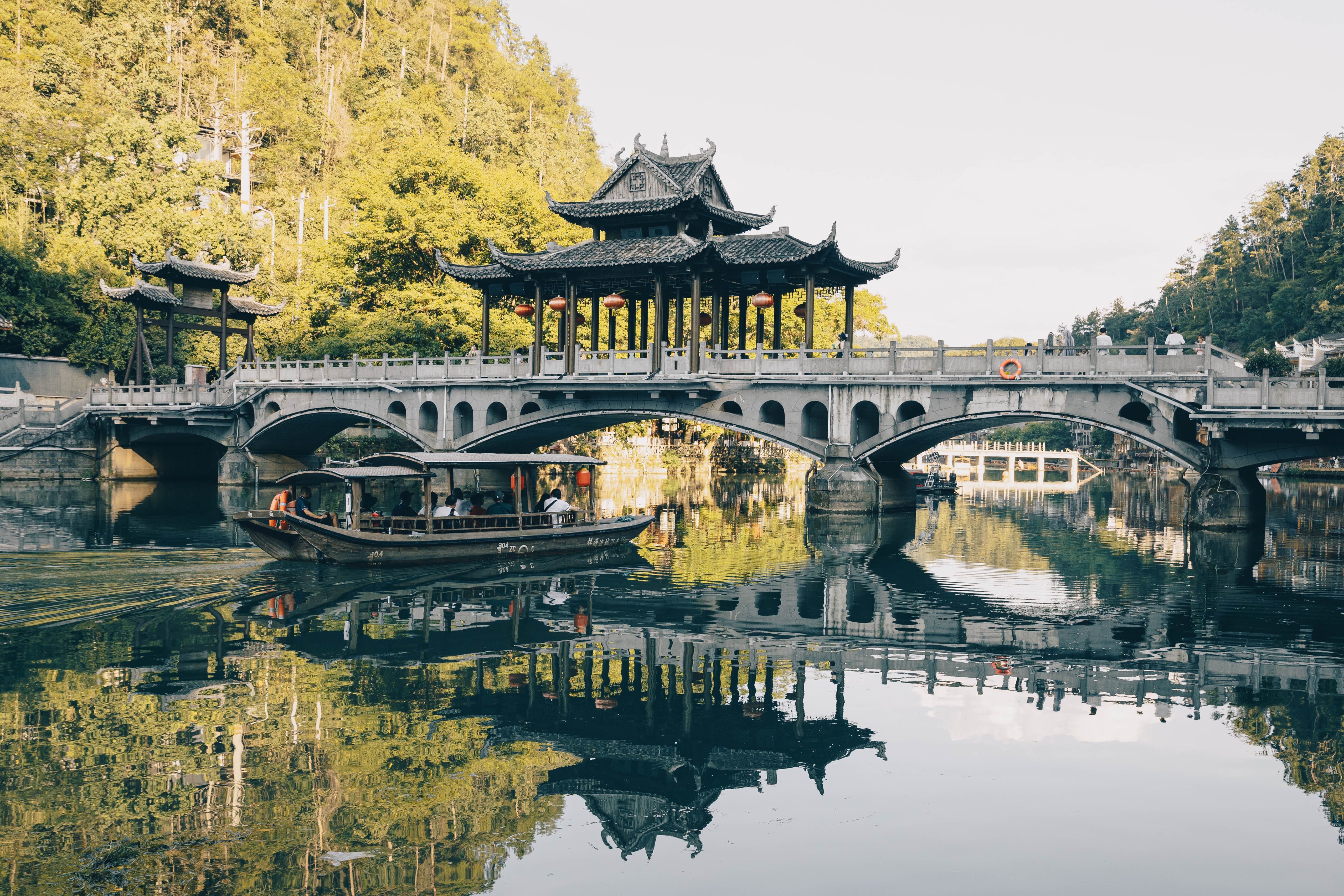 Shiziguan Floating Bridge China Photos, Download The BEST Free ...