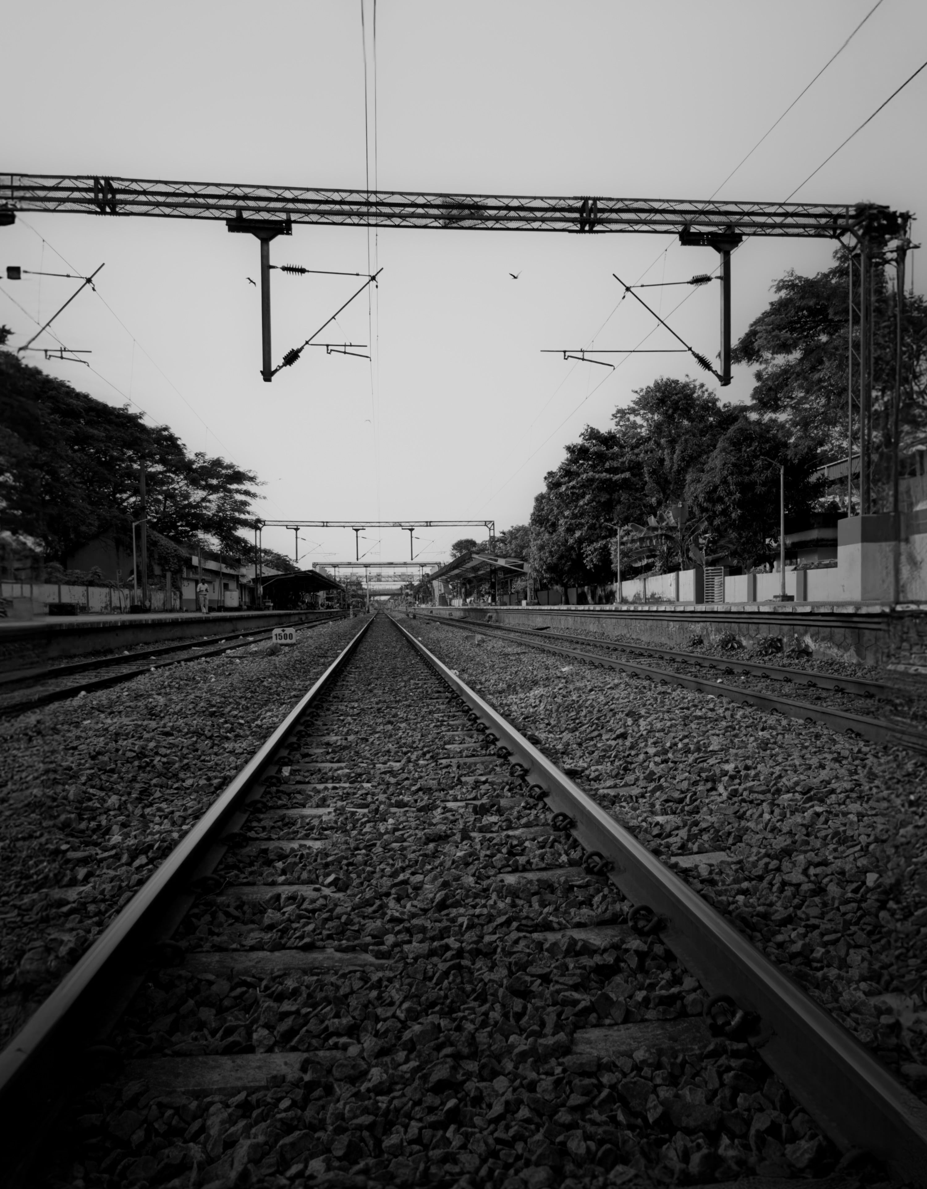 Black And White Railroad Photos, Download The BEST Free Black And White ...