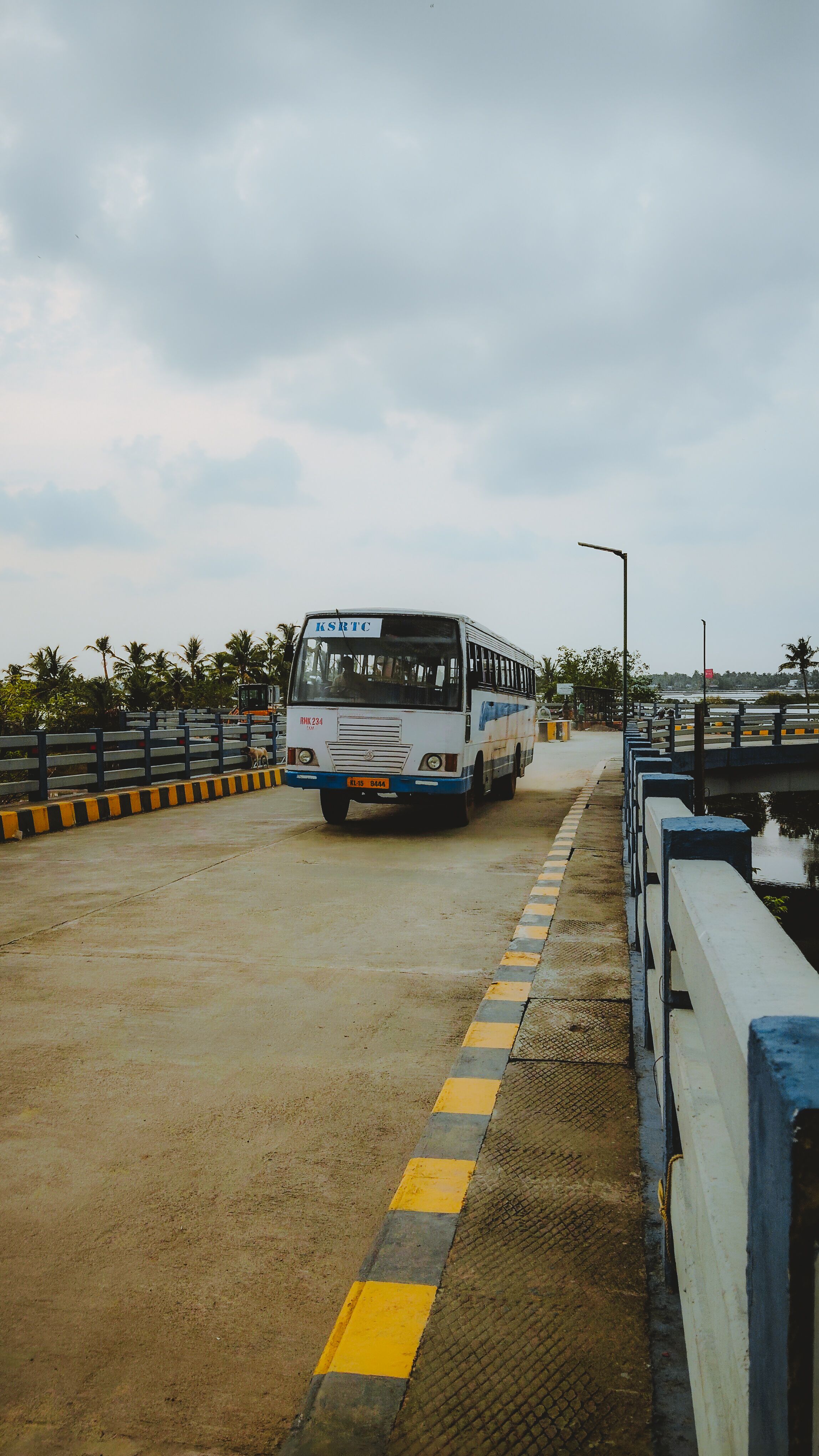 Colorful City Bus at Dhaka International Airport · Free Stock Photo