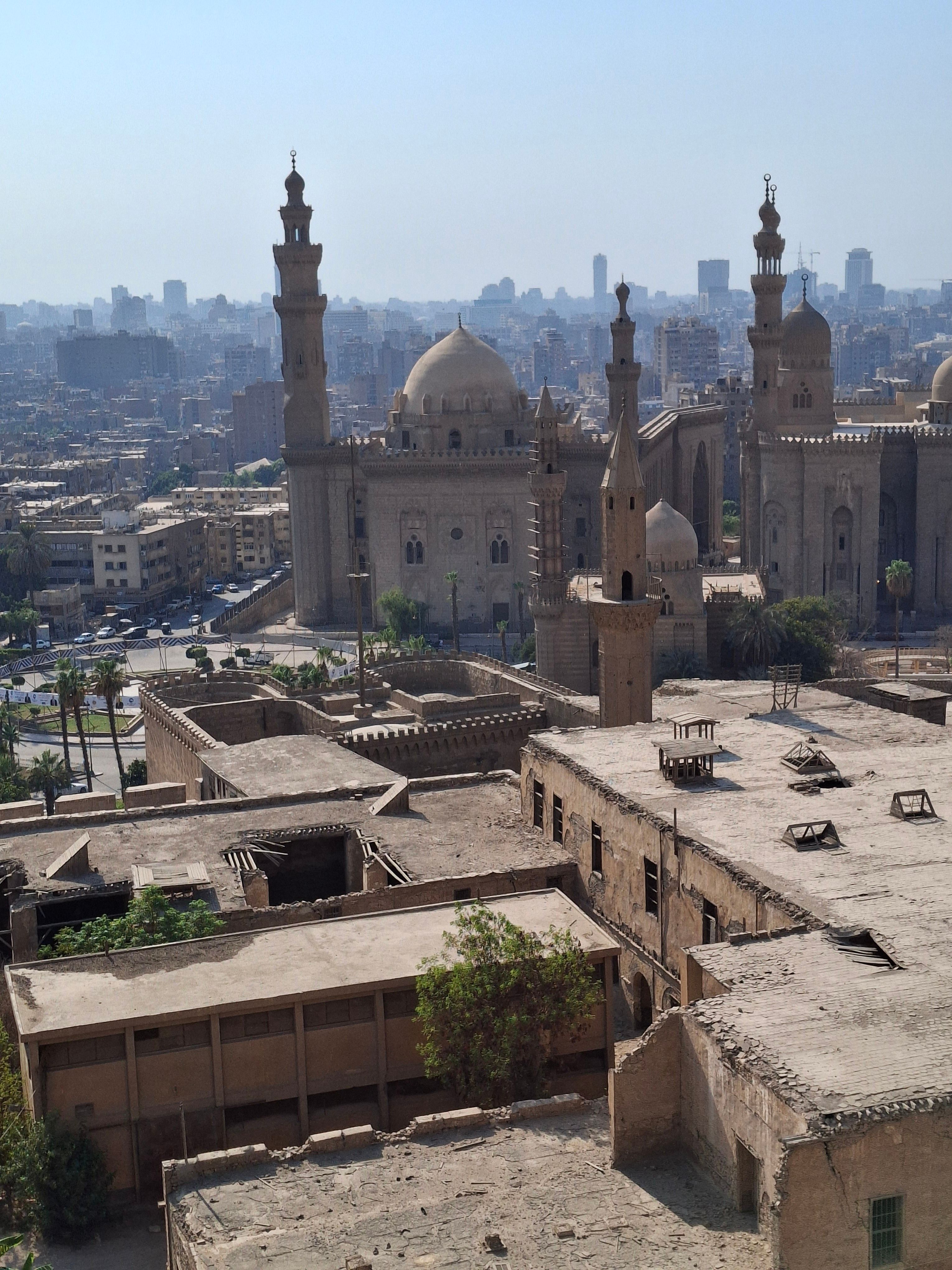 Historic Mosques in Cairo Cityscape · Free Stock Photo