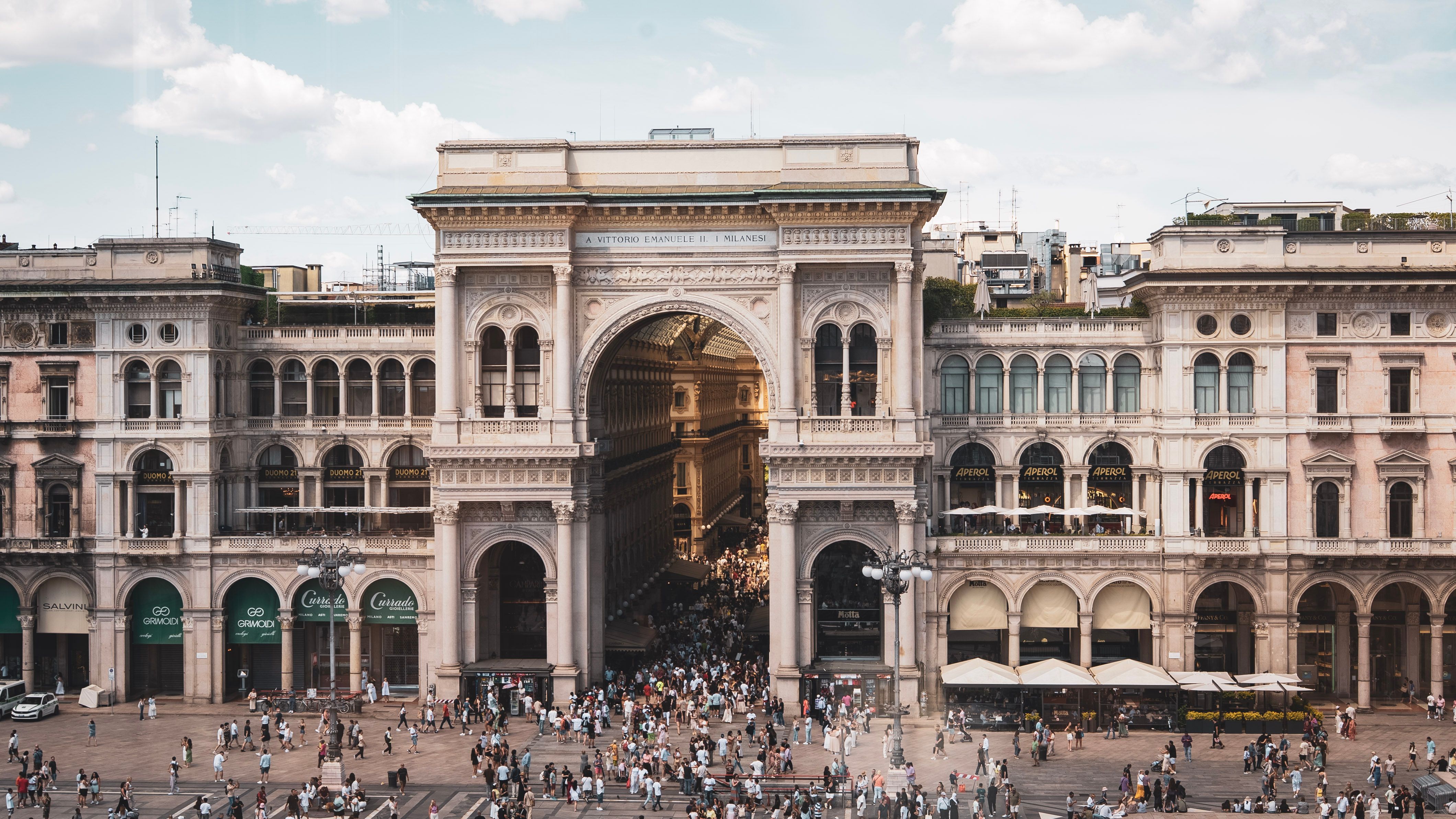 People Standing Near Commercial Building · Free Stock Photo