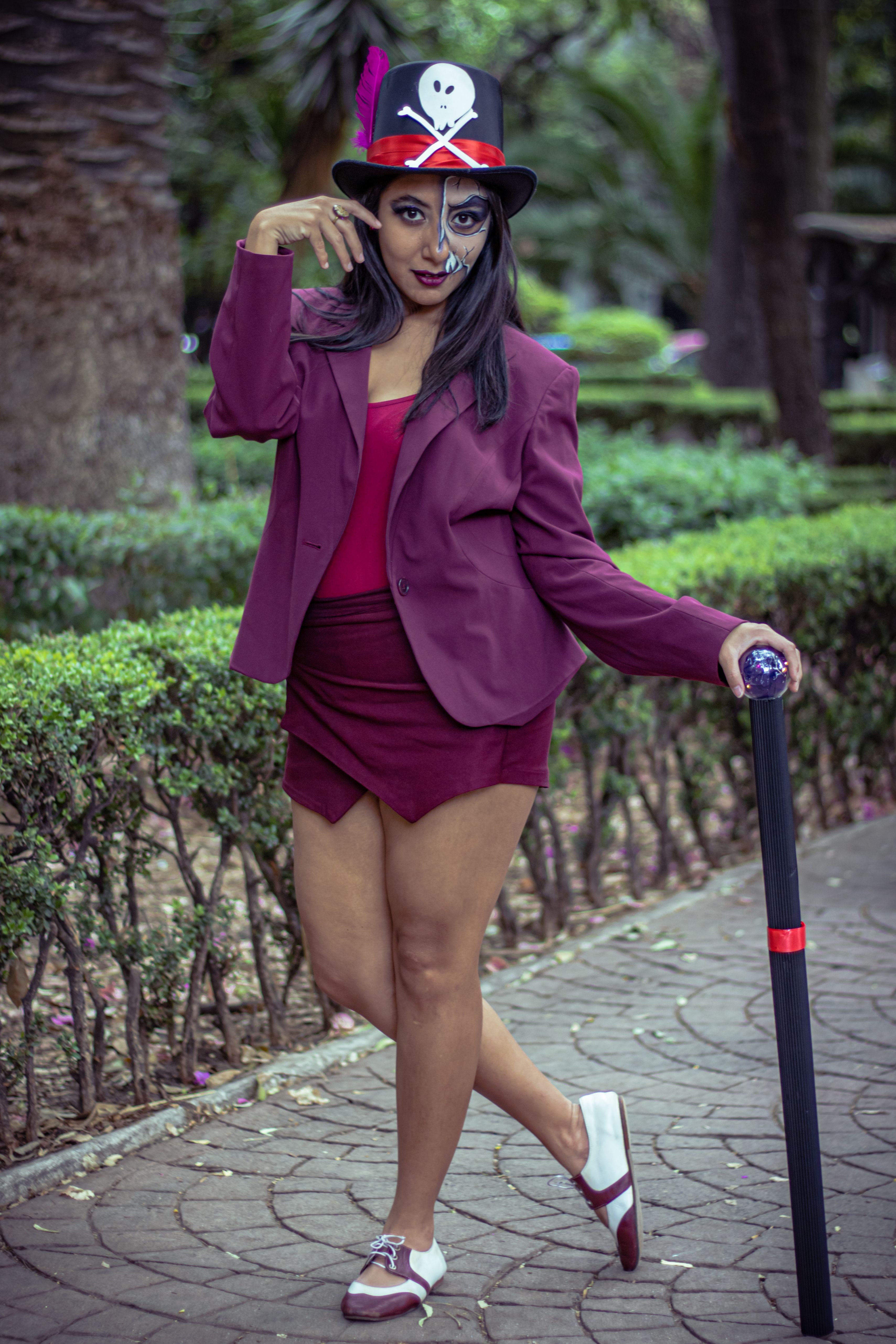 Creative Cosplay Portrait in Mexico City Park · Free Stock Photo