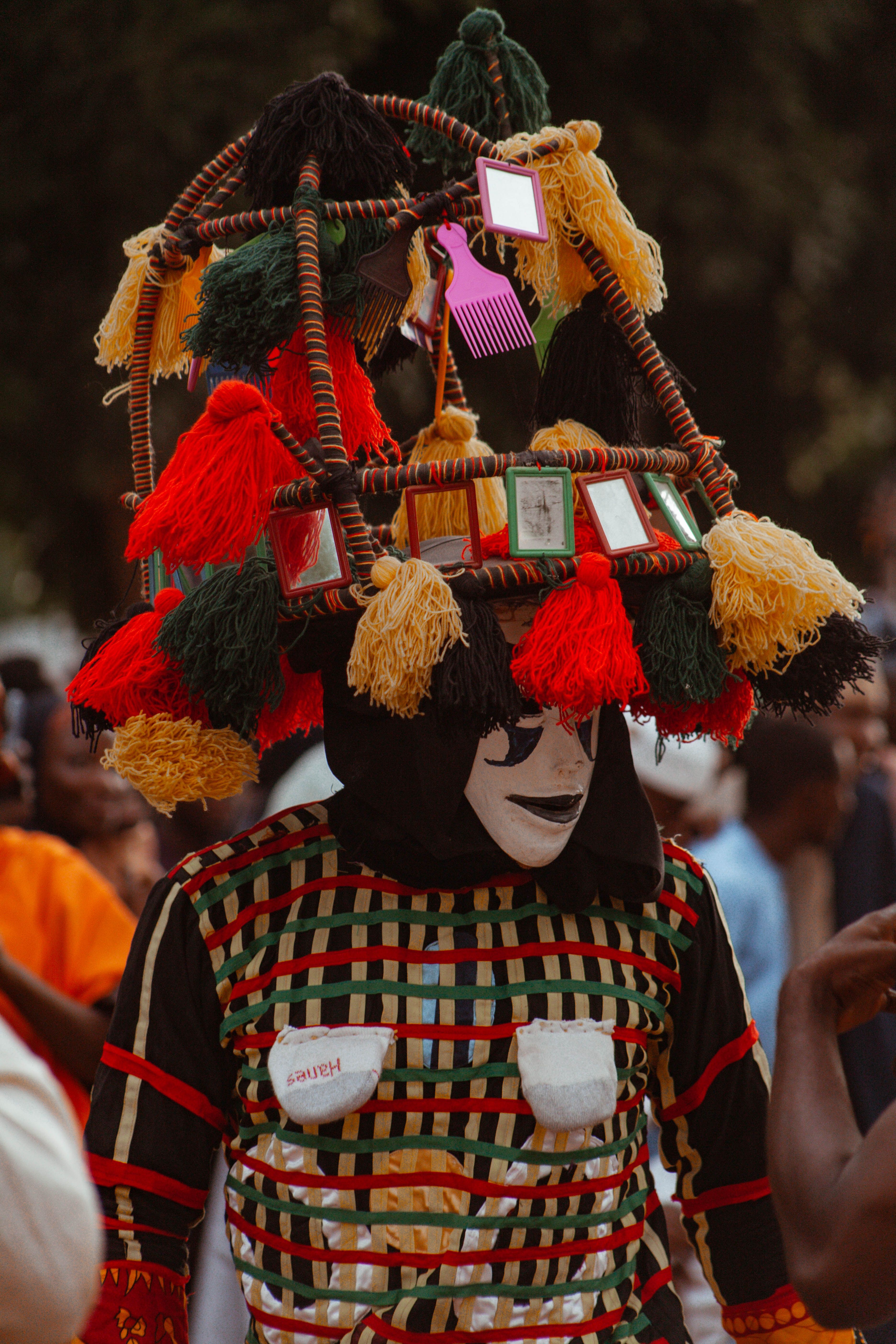 Colorful Traditional African Festival Costume · Free Stock Photo