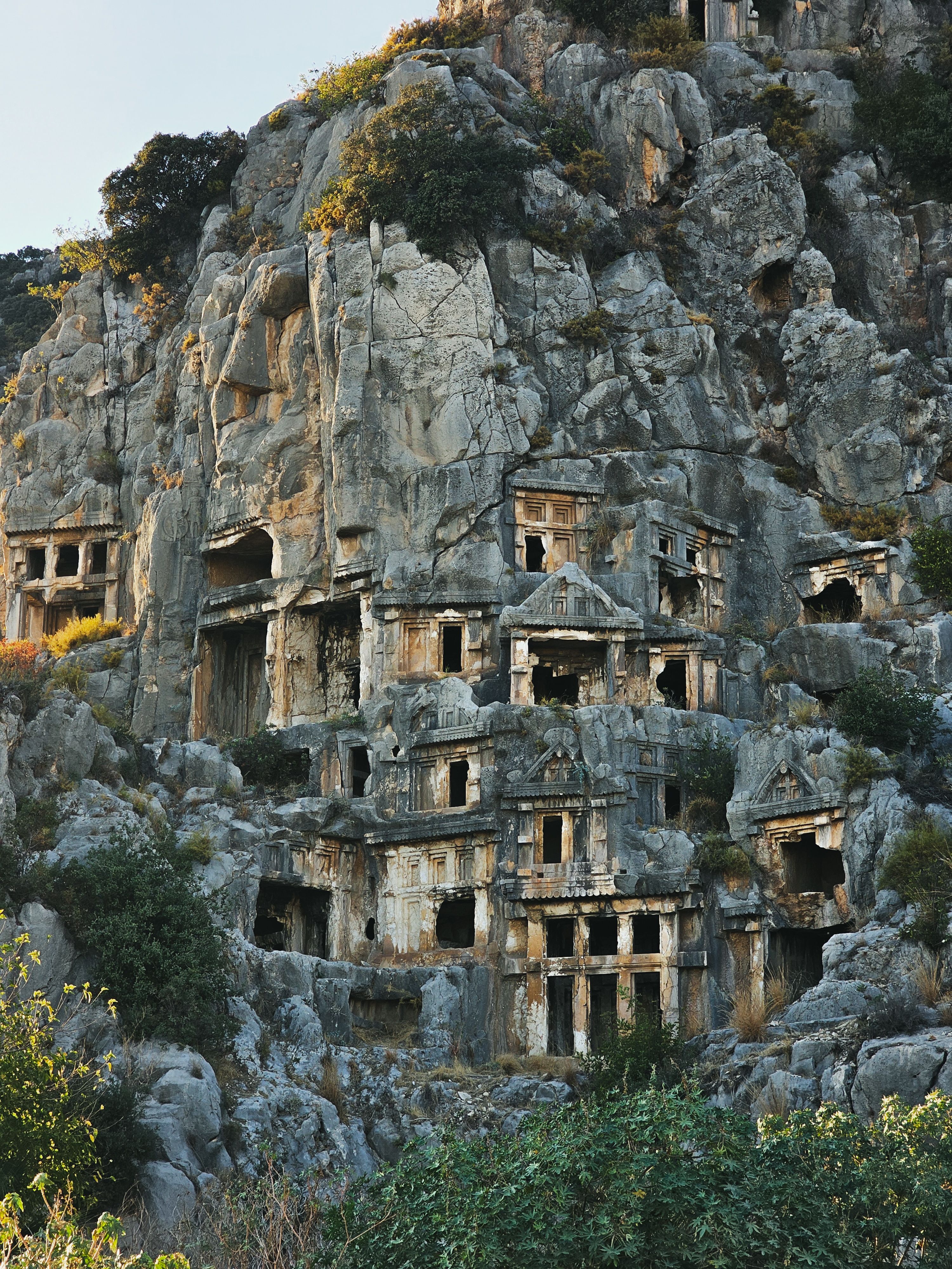 Rock-Cut Tombs of Ancient Myra in Turkey · Free Stock Photo