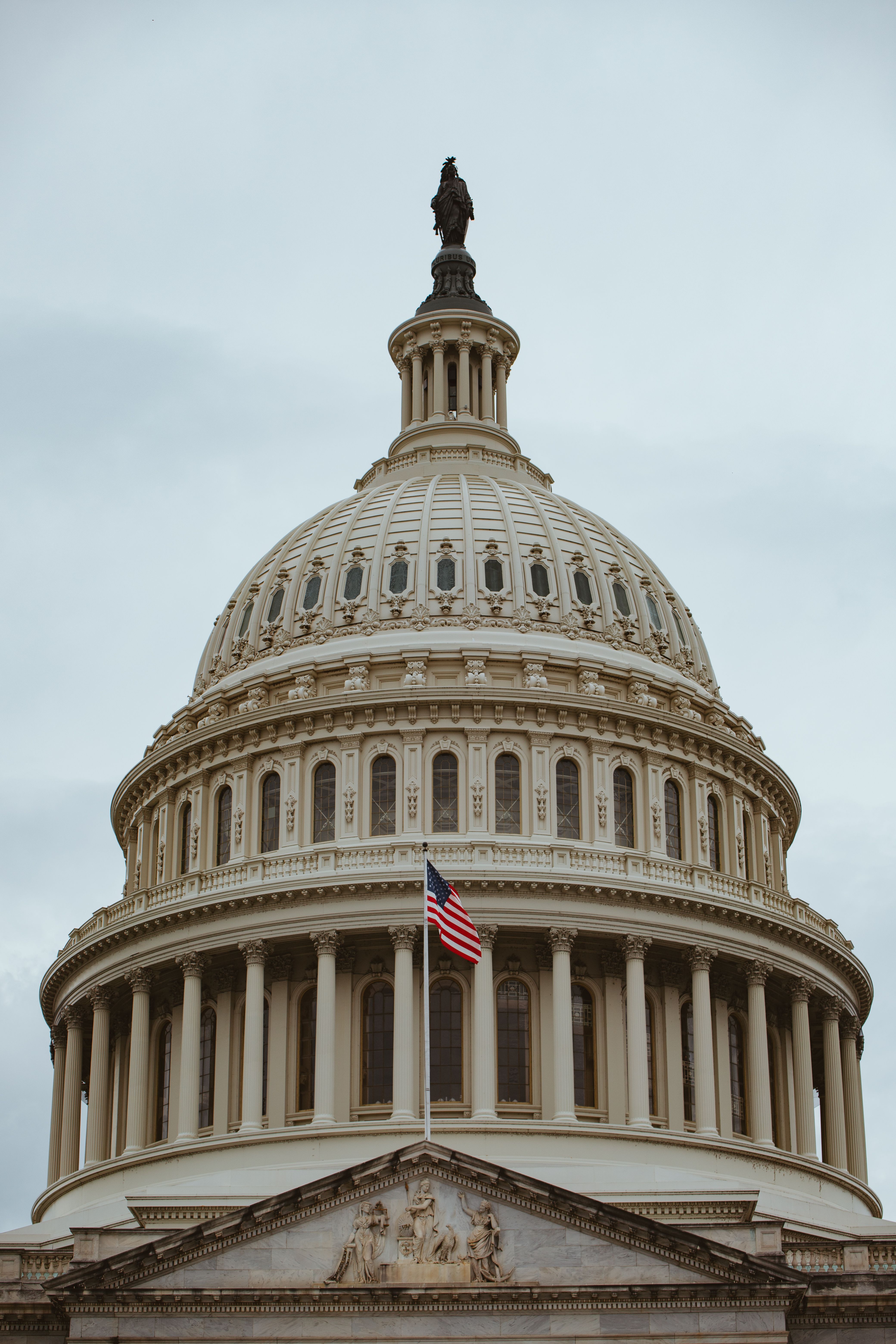 Majestic View of the US Capitol Dome · Free Stock Photo