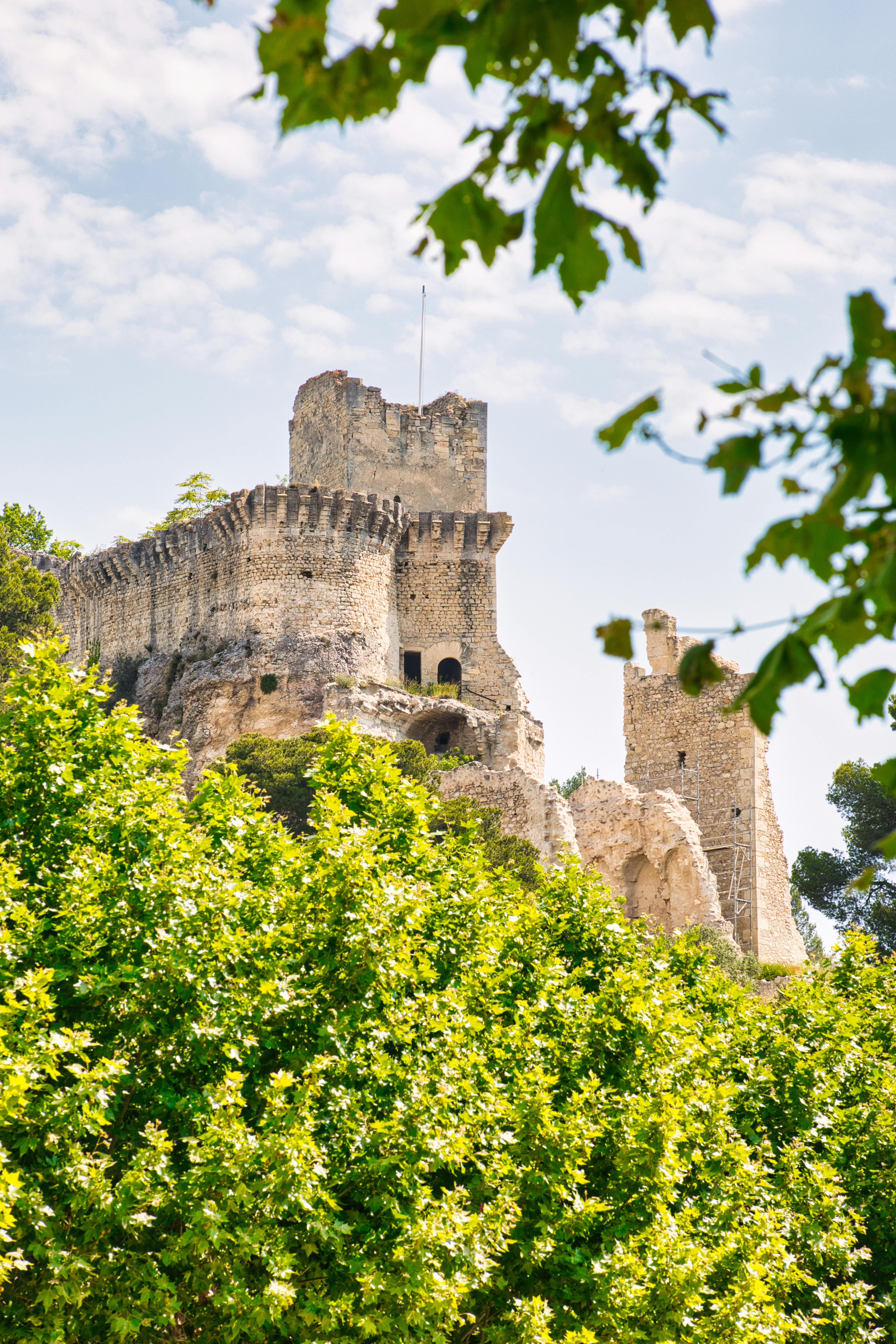 Historic Castle Ruins in Les Baux-de-Provence · Free Stock Photo