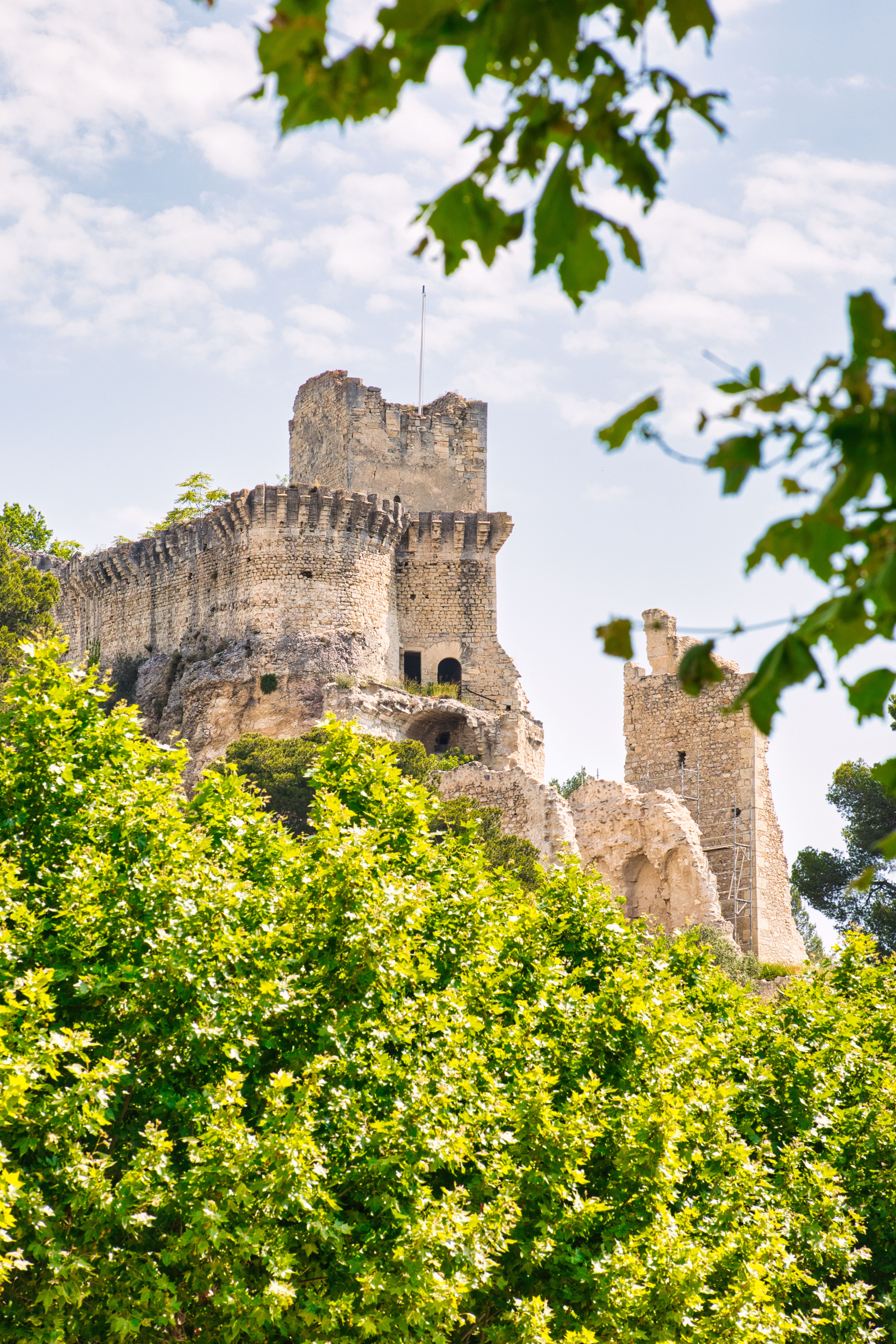 Historic Castle Ruins in Les Baux-de-Provence · Free Stock Photo