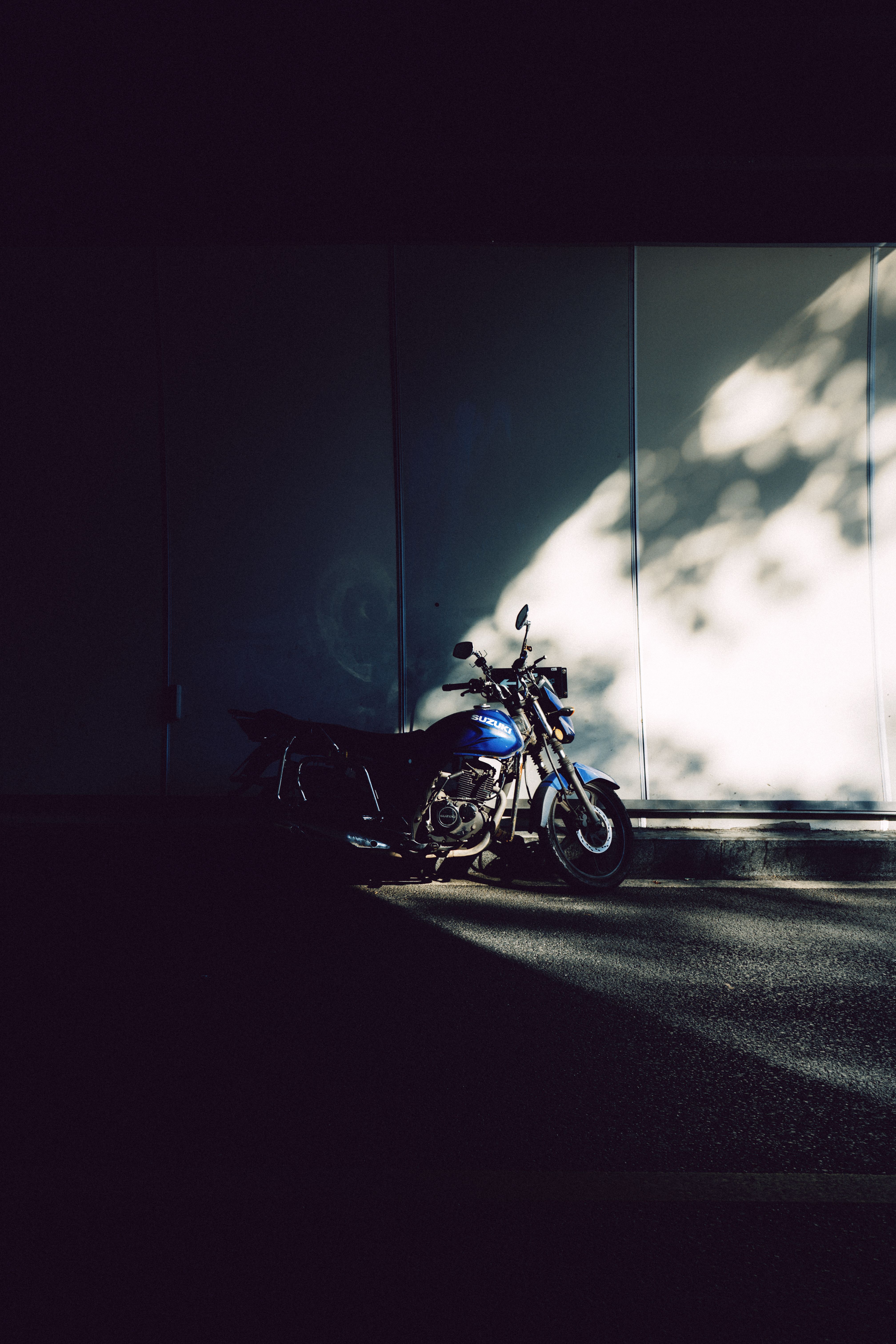 Night Ride on a Motorcycle Under City Lights · Free Stock Photo