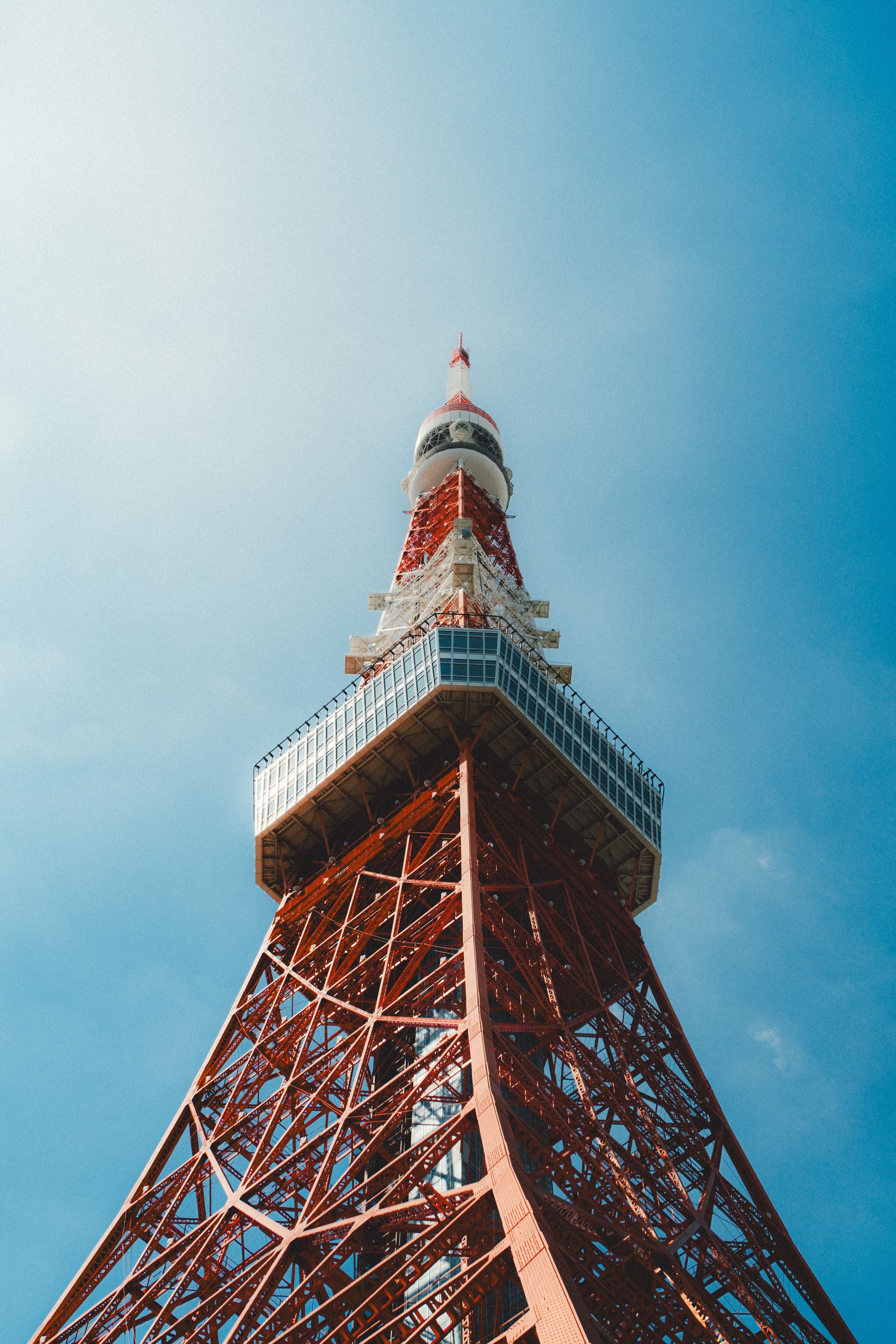 Bottom View of Tokyo Tower · Free Stock Photo