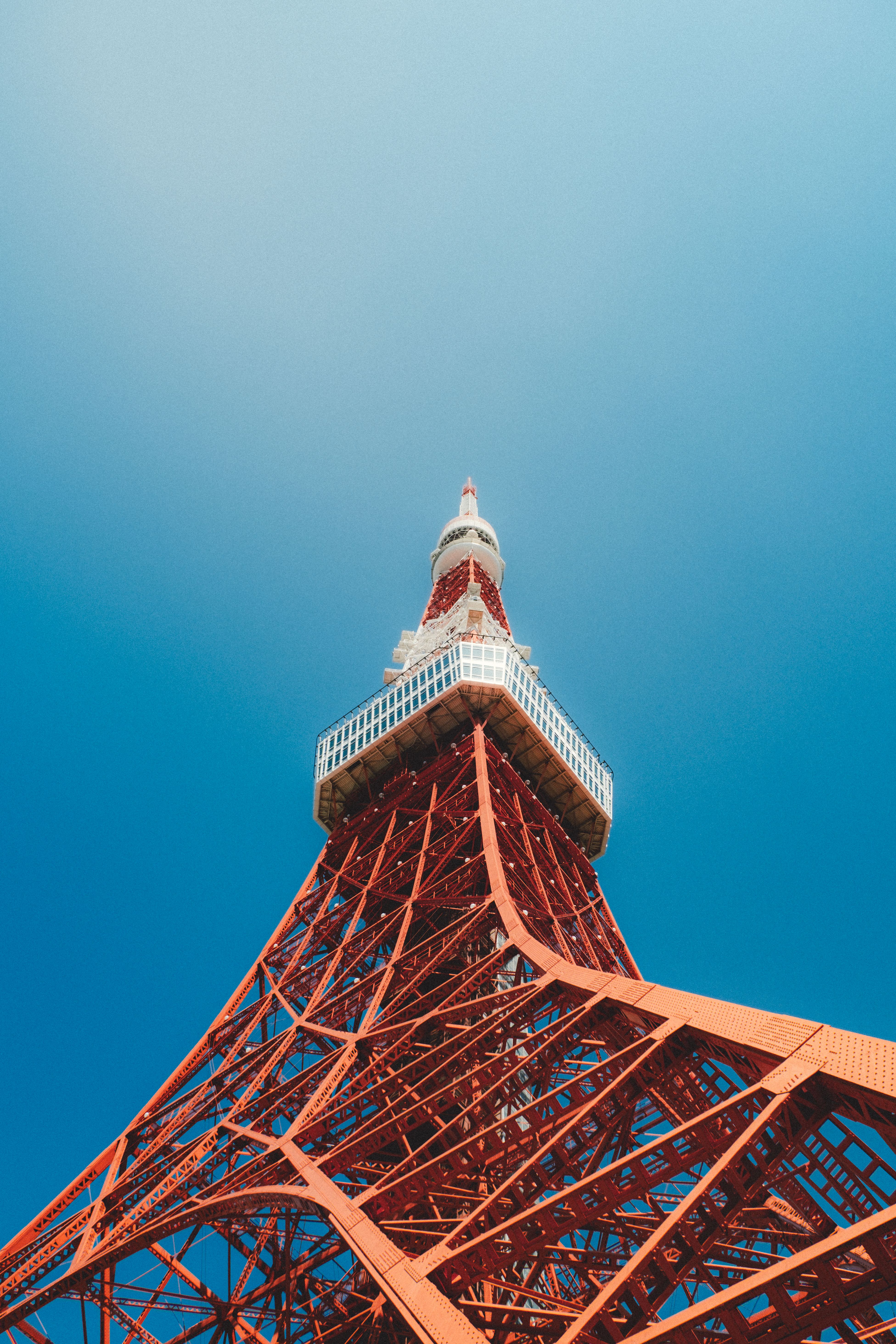 Bottom View of Tokyo Tower · Free Stock Photo