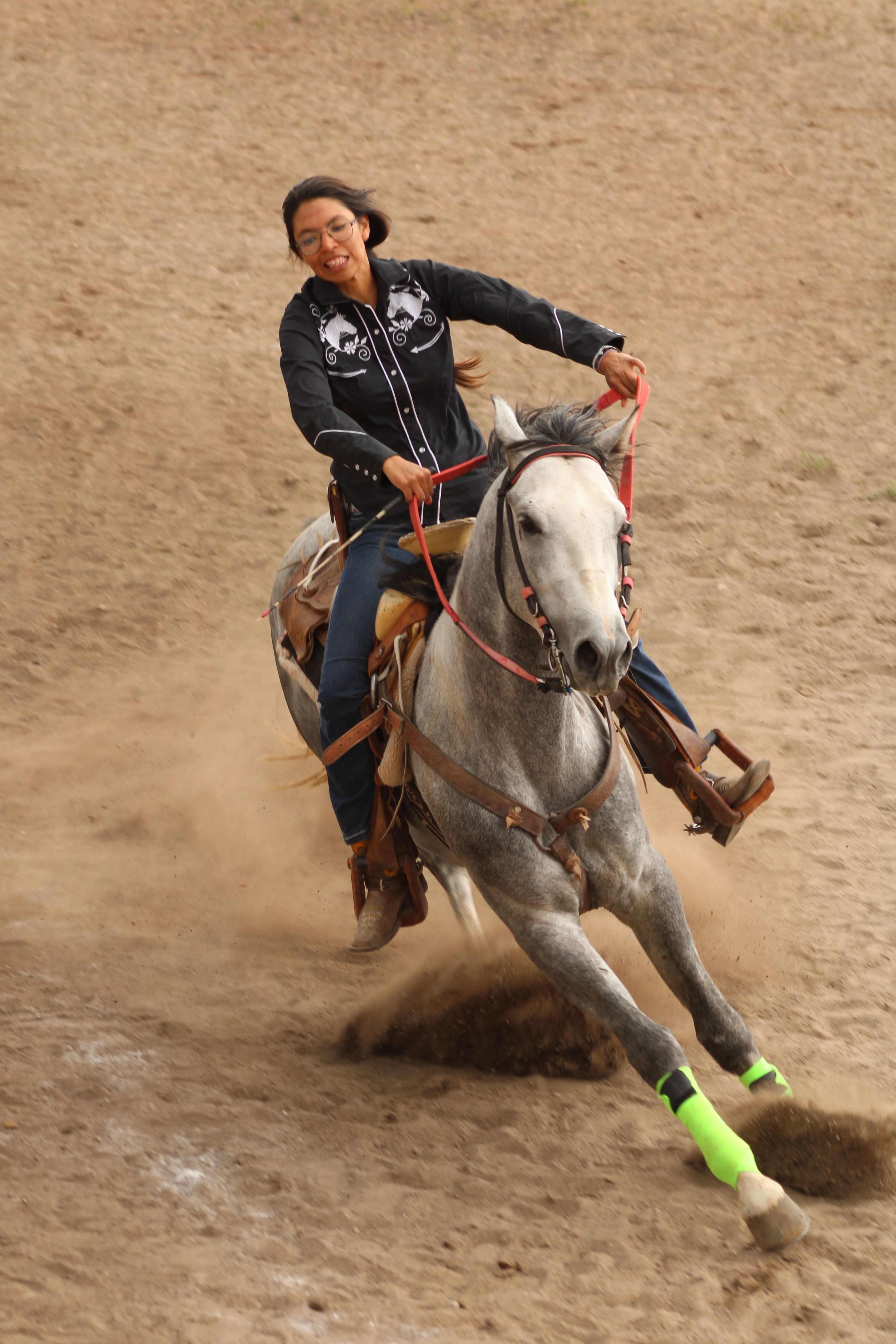 Dynamic Equestrian in Traditional Mexican Attire · Free Stock Photo