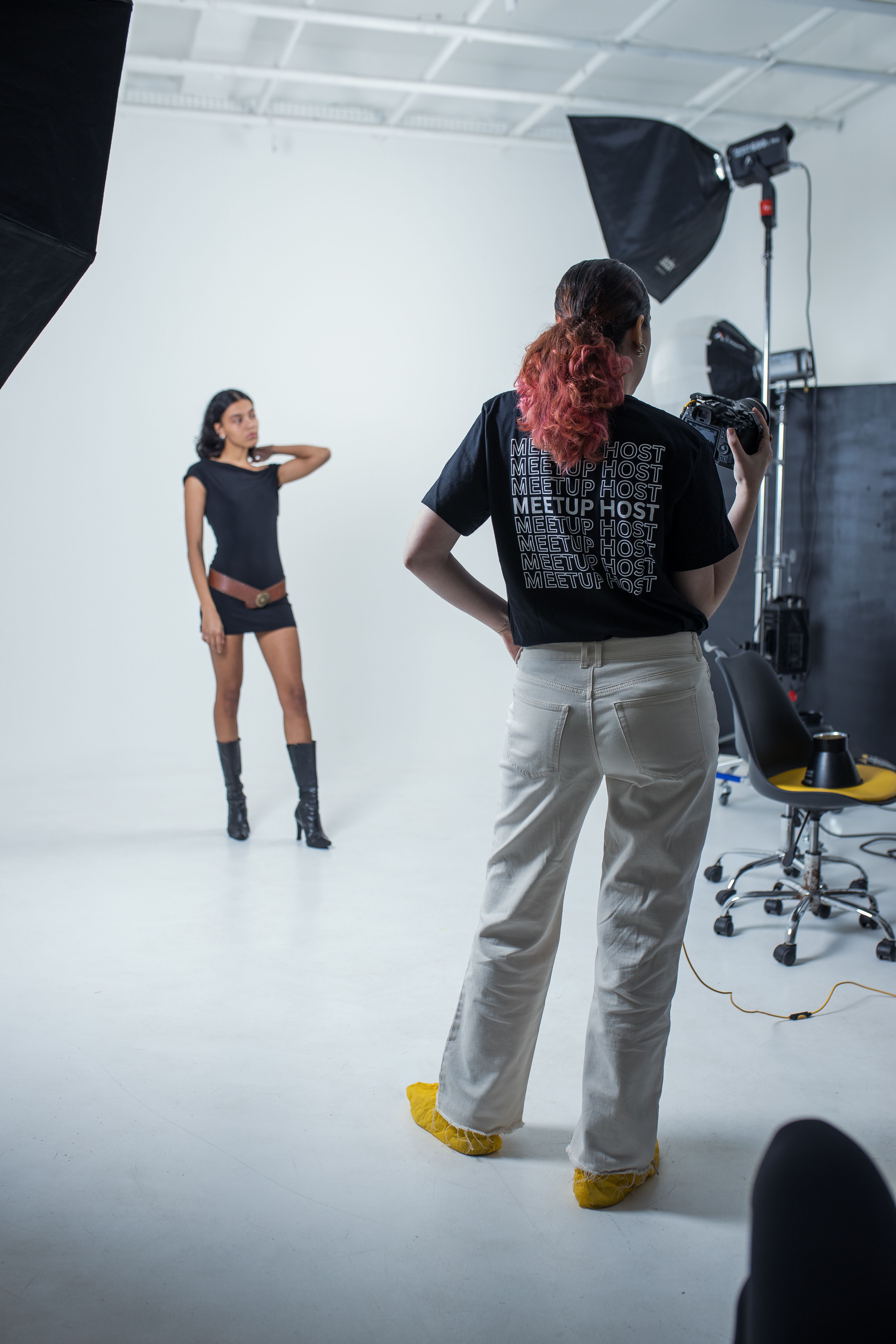 Professional Photography Session in Studio · Free Stock Photo