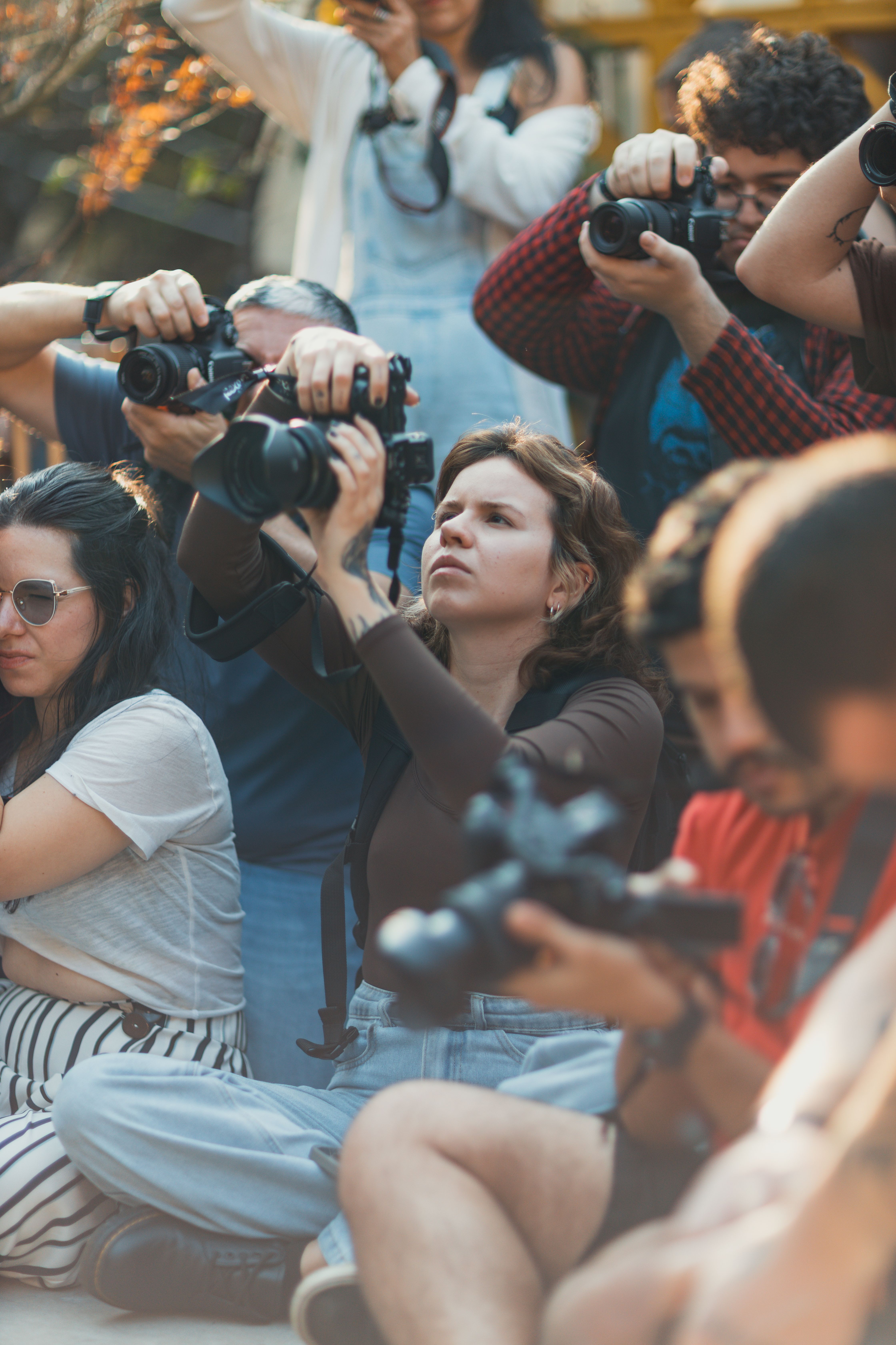 People Taking Pictures during Daytime · Free Stock Photo