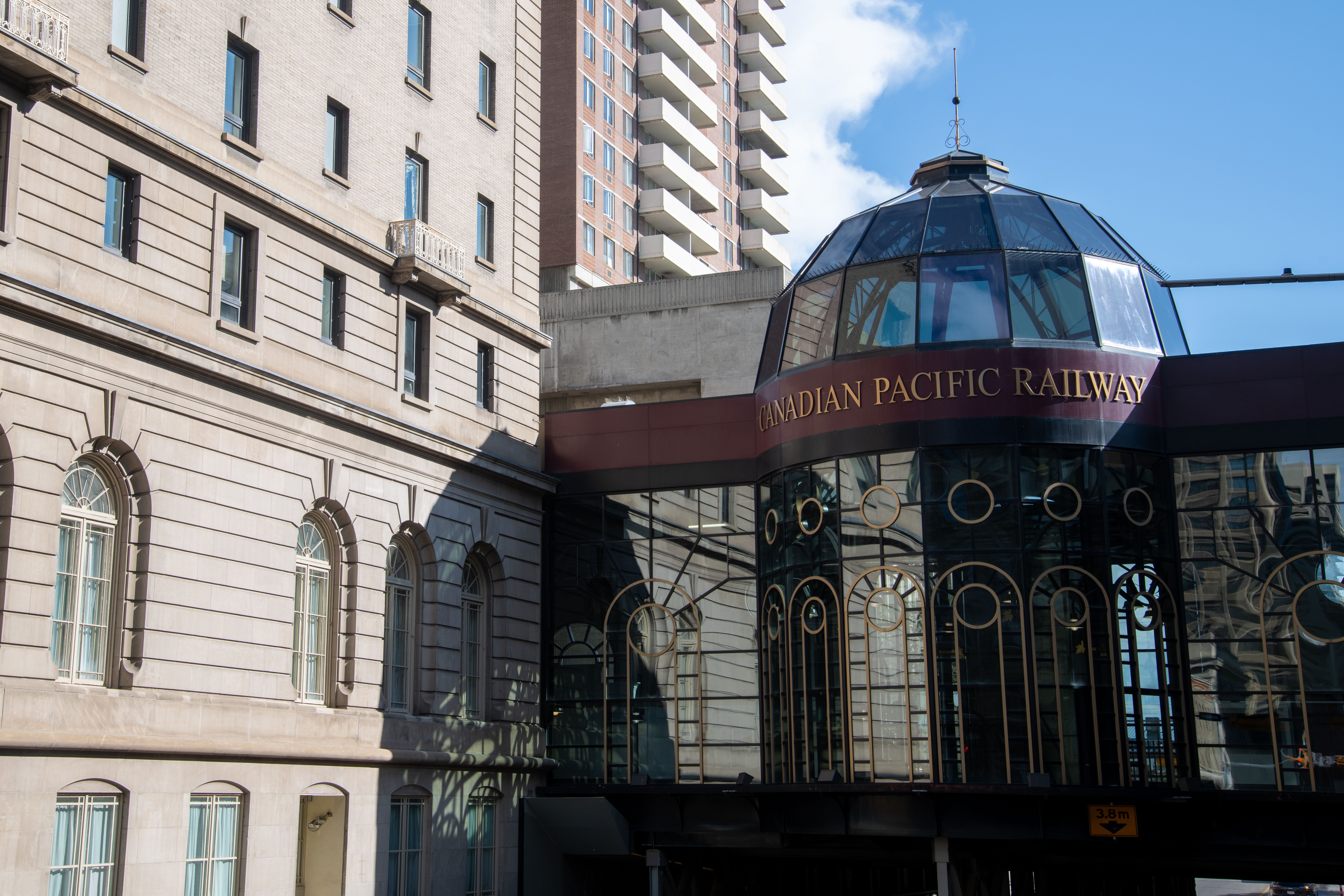 Canadian Pacific Railway Building in Calgary · Free Stock Photo