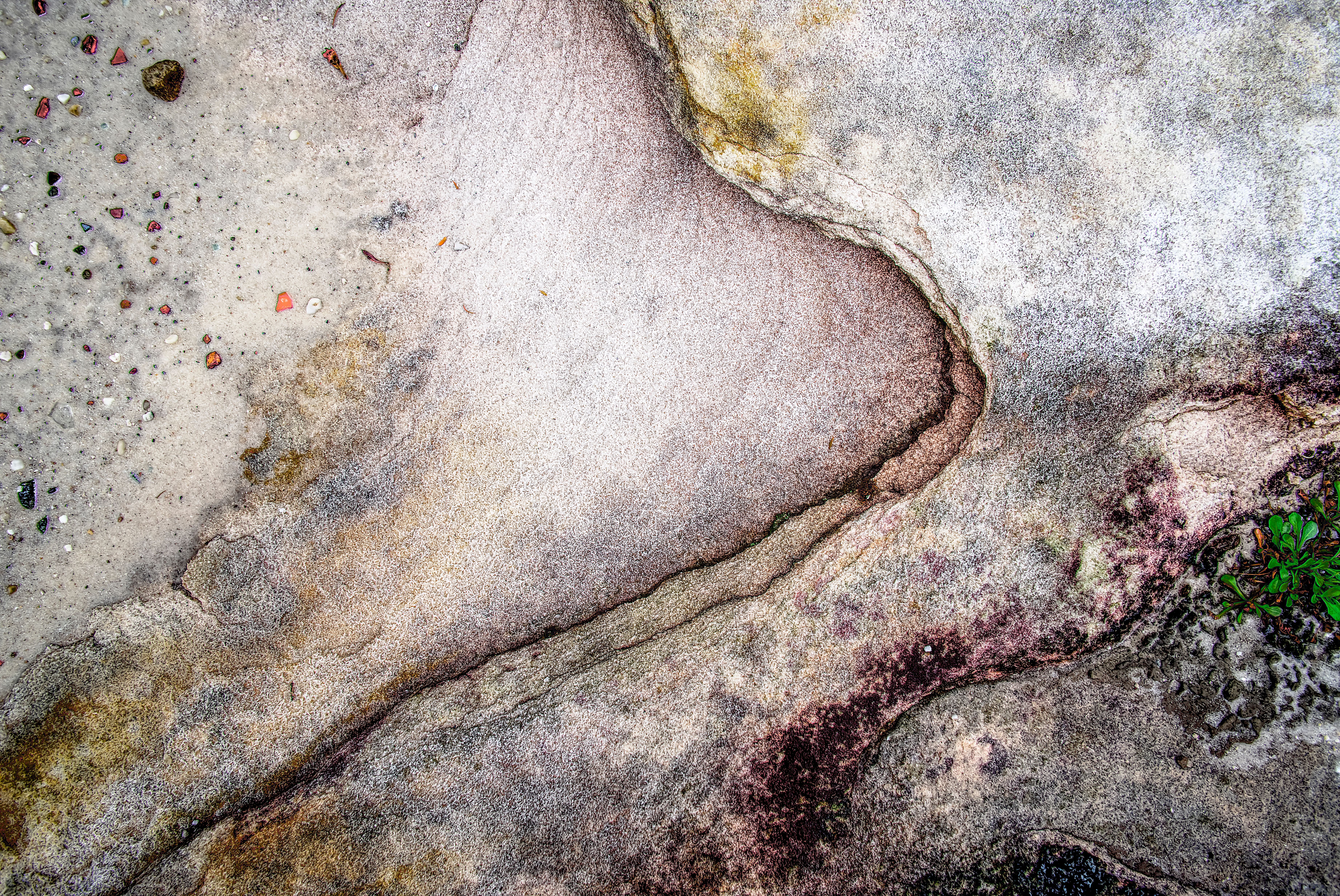 Textured Abstract Rock Surface with Patterns · Free Stock Photo