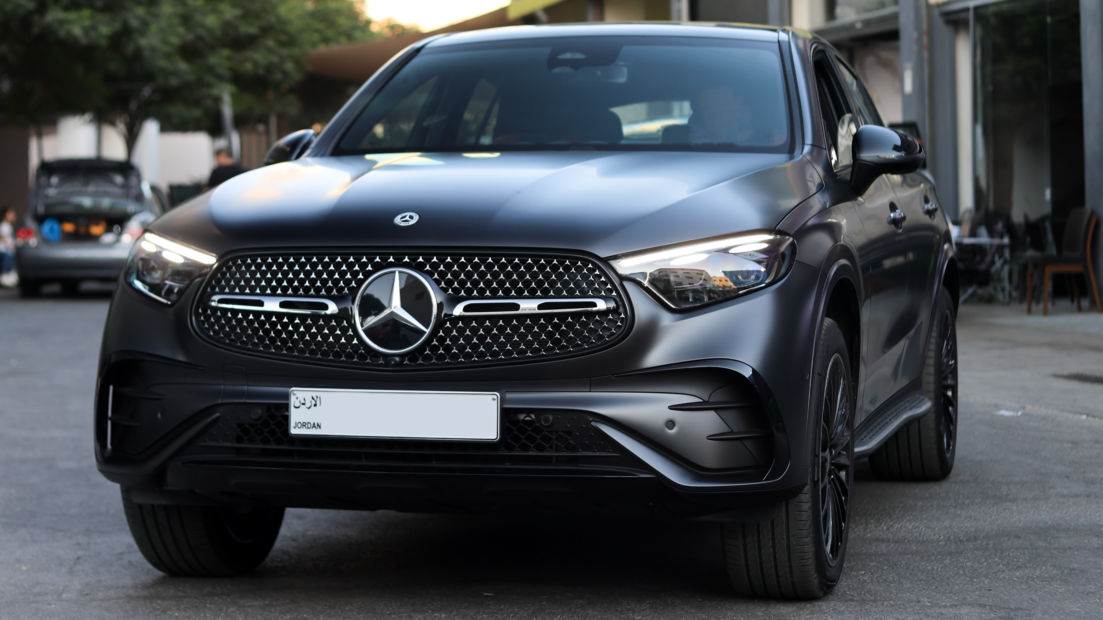 Luxury Matte Black Mercedes SUV in Amman · Free Stock Photo