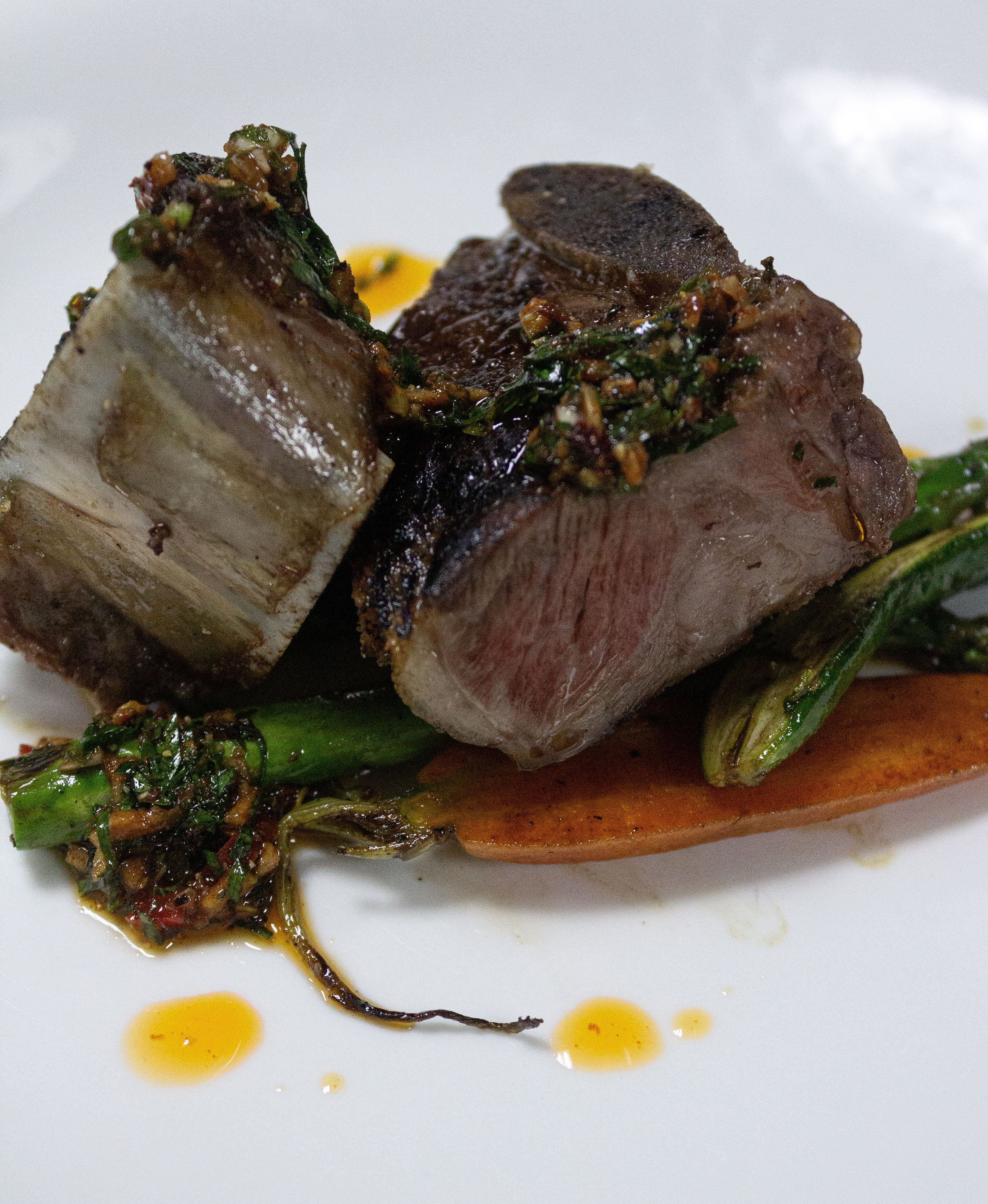 Steak Panggang Gourmet Dengan Sayuran Di Meksiko · Foto Stok Gratis