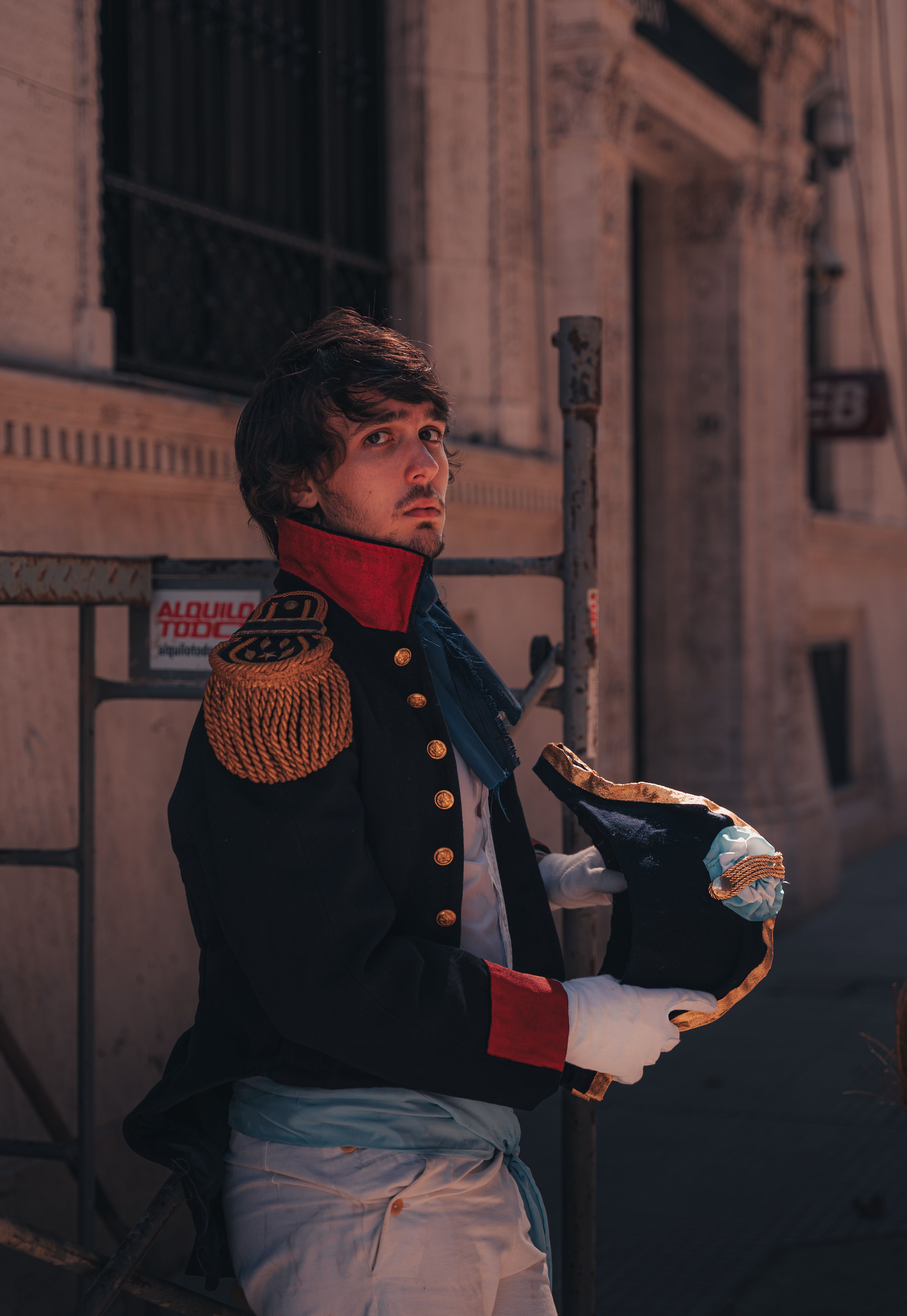Napoleonic Era Soldier in Historical Uniform · Free Stock Photo