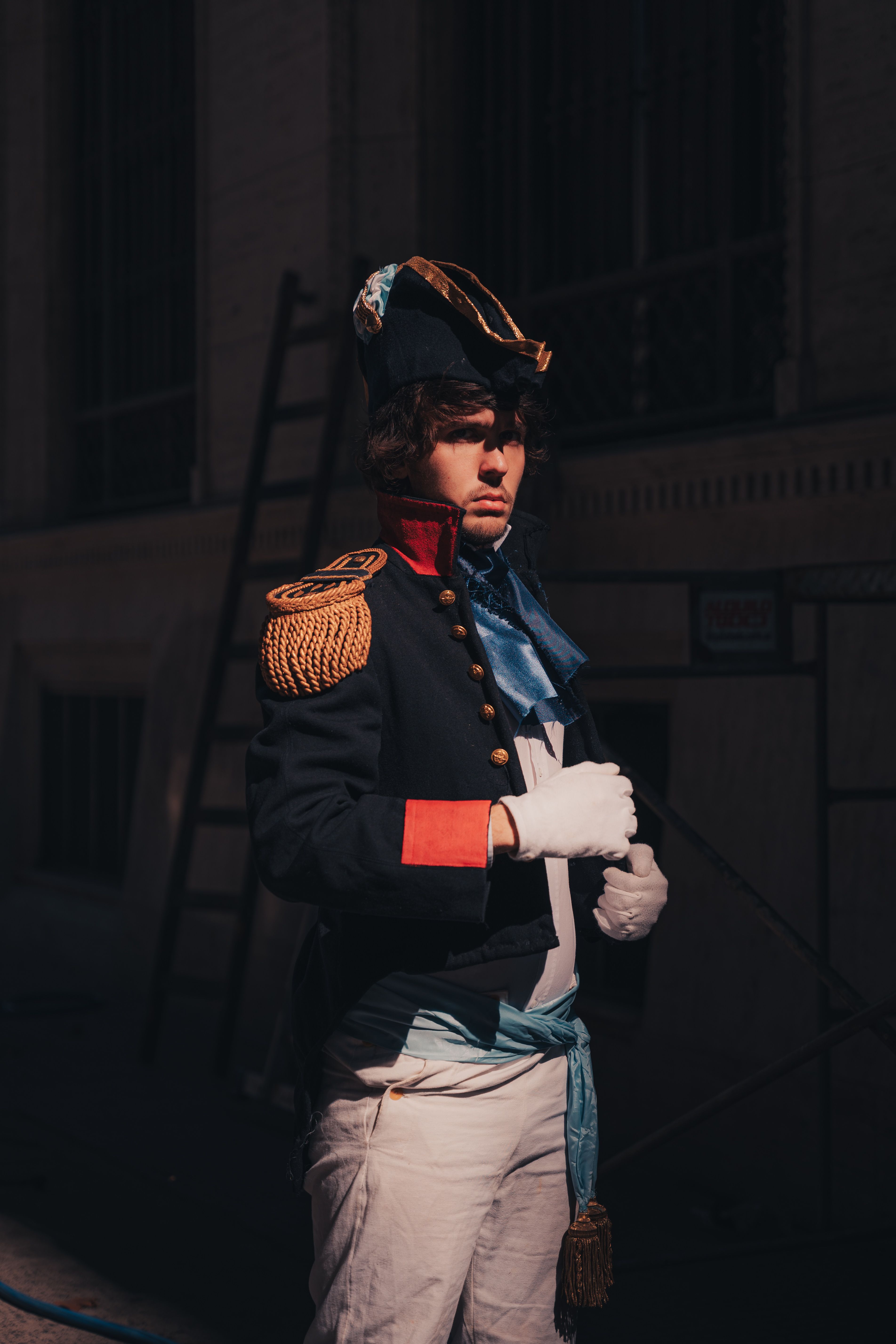 Napoleonic Era Soldier in Historical Uniform · Free Stock Photo