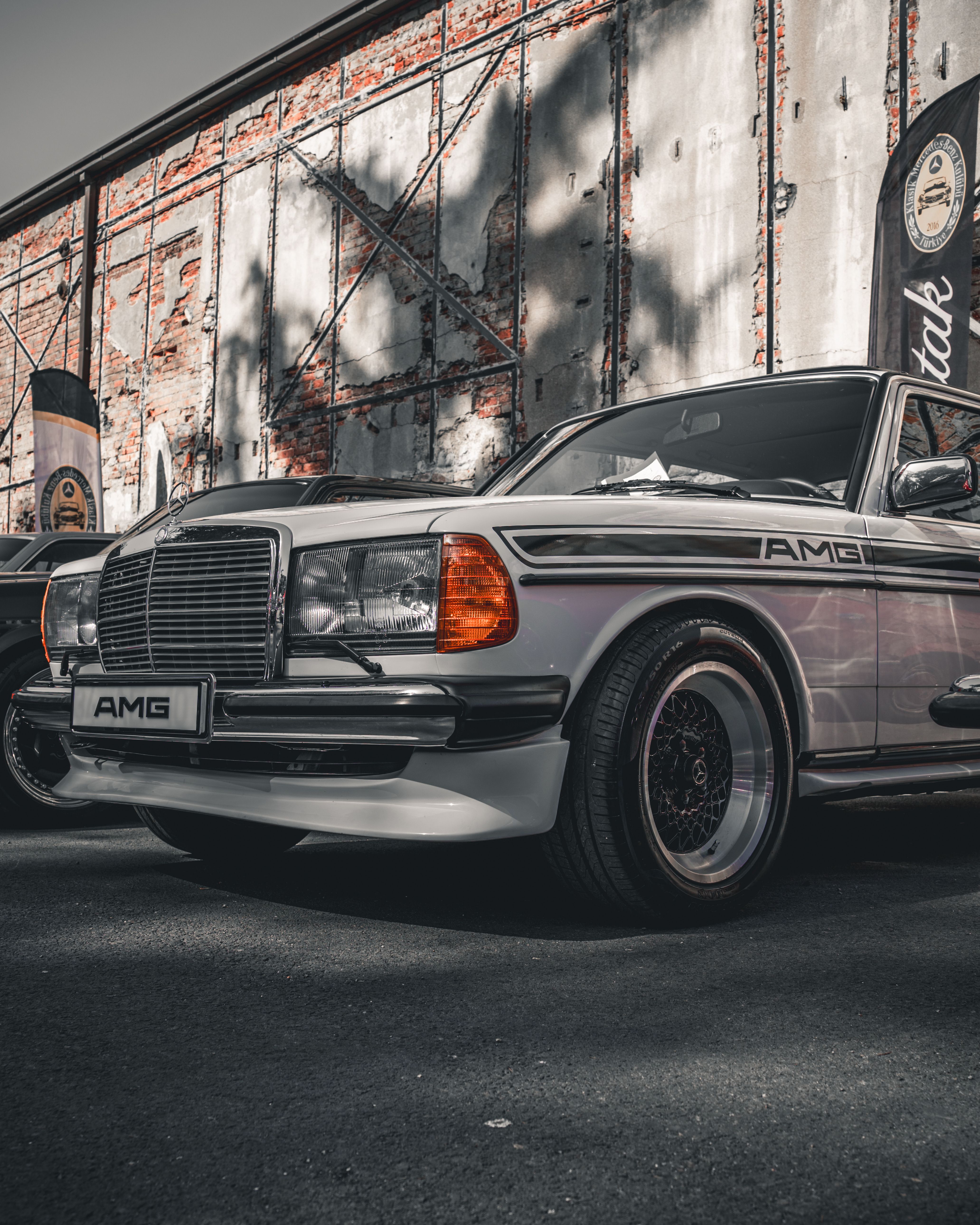 Vintage Mercedes Benz AMG at Car Show · Free Stock Photo
