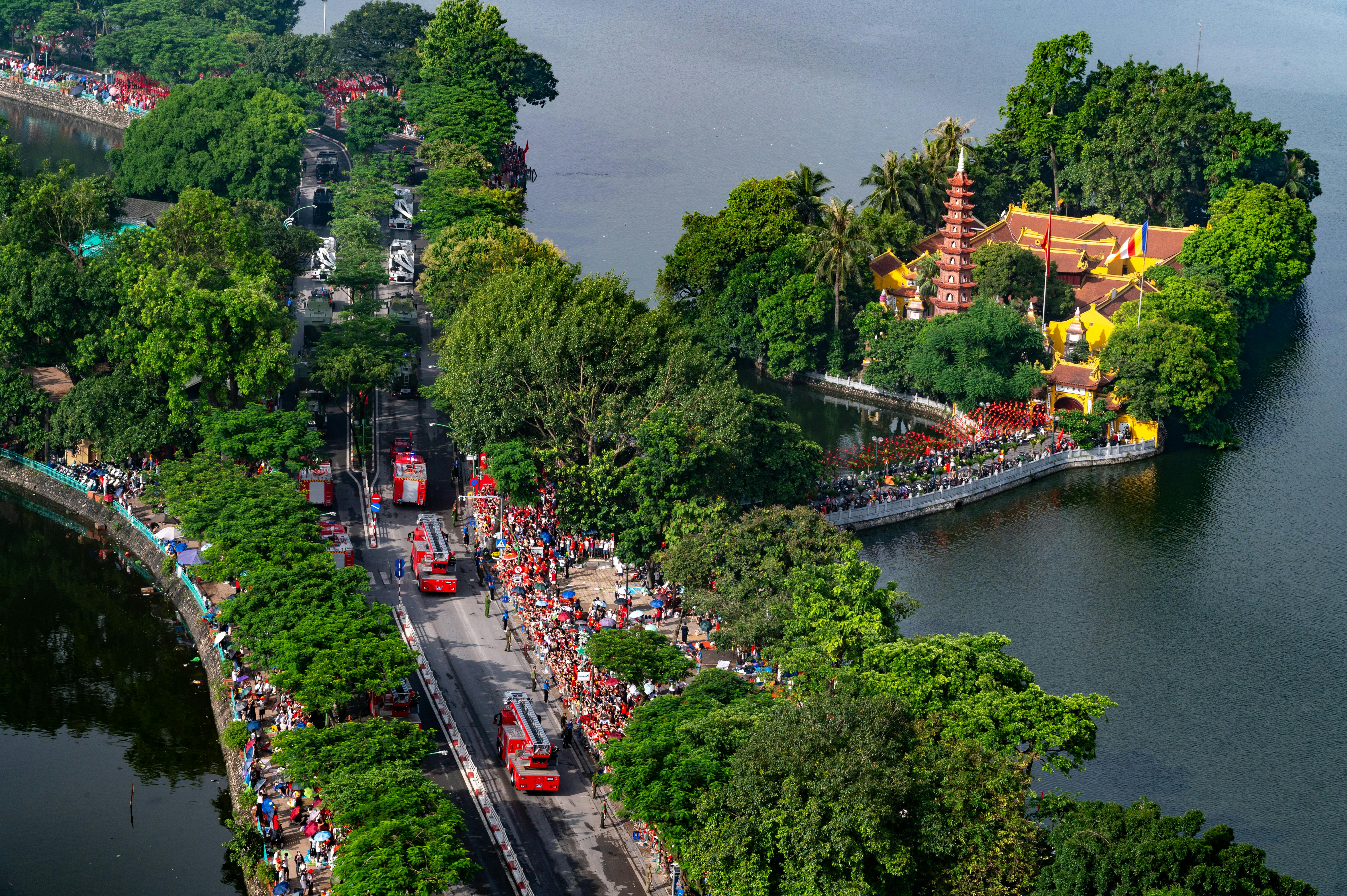 ảnh Chụp Từ Trên Cao Của Chùa Trấn Quốc ở Hà Nội, Việt Nam · Ảnh có sẵn miễn phí