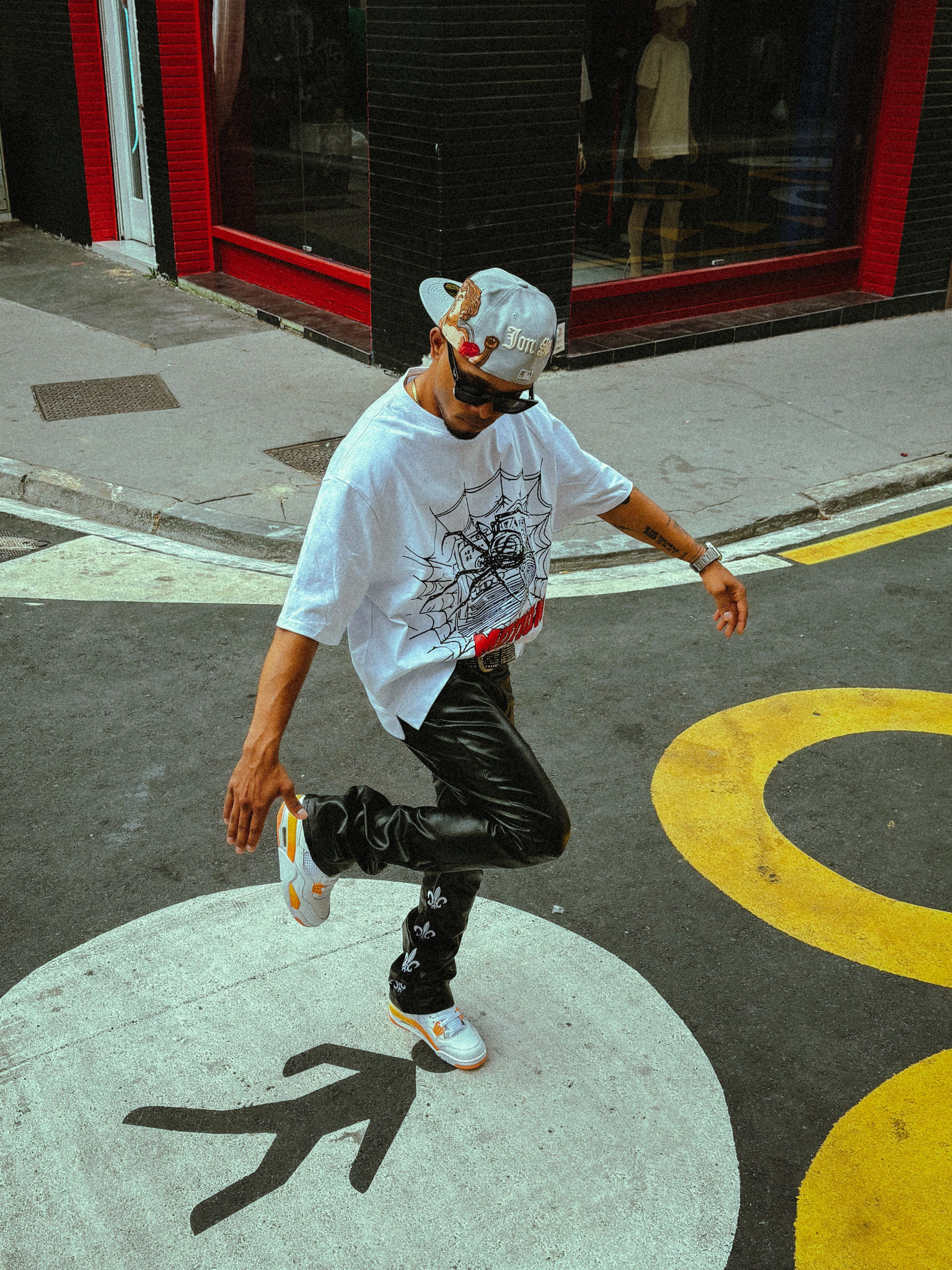 Street Dancer Performing Urban Dance Moves · Free Stock Photo